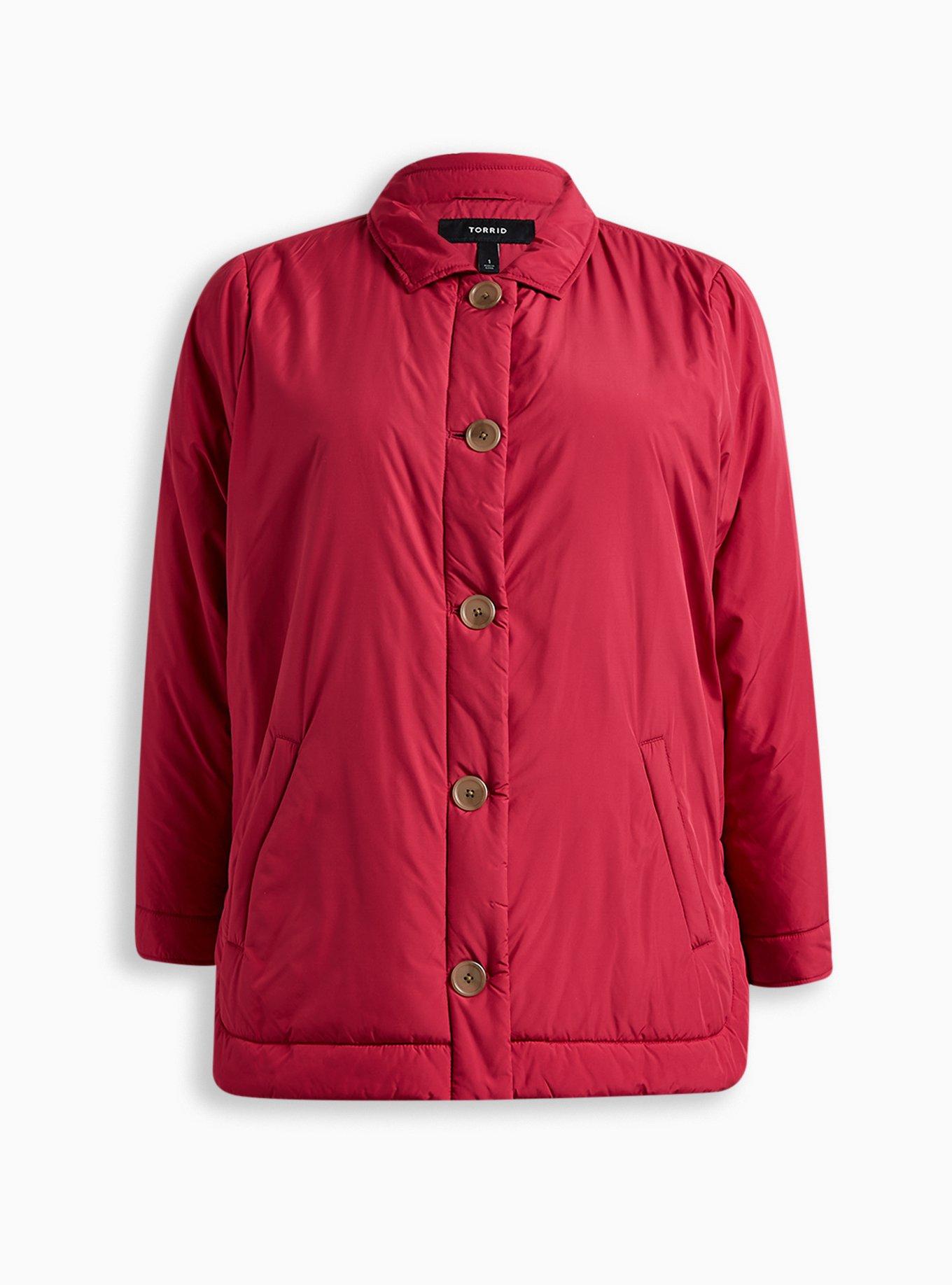 Plus Size - Poly Fill Shacket - Torrid