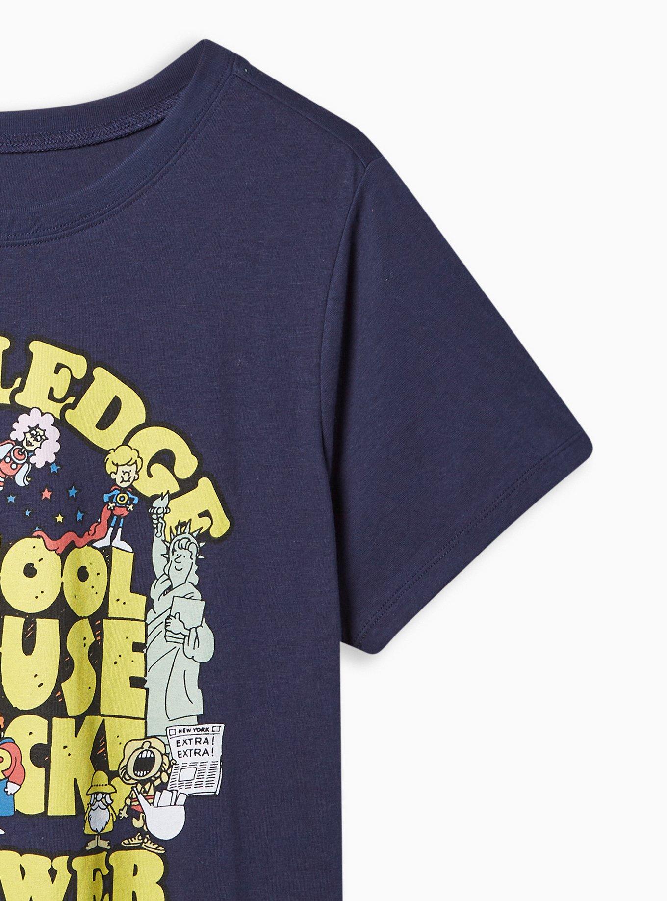 Plus Size - School House Rock Classic Fit Cotton Crew Neck Tee - Torrid