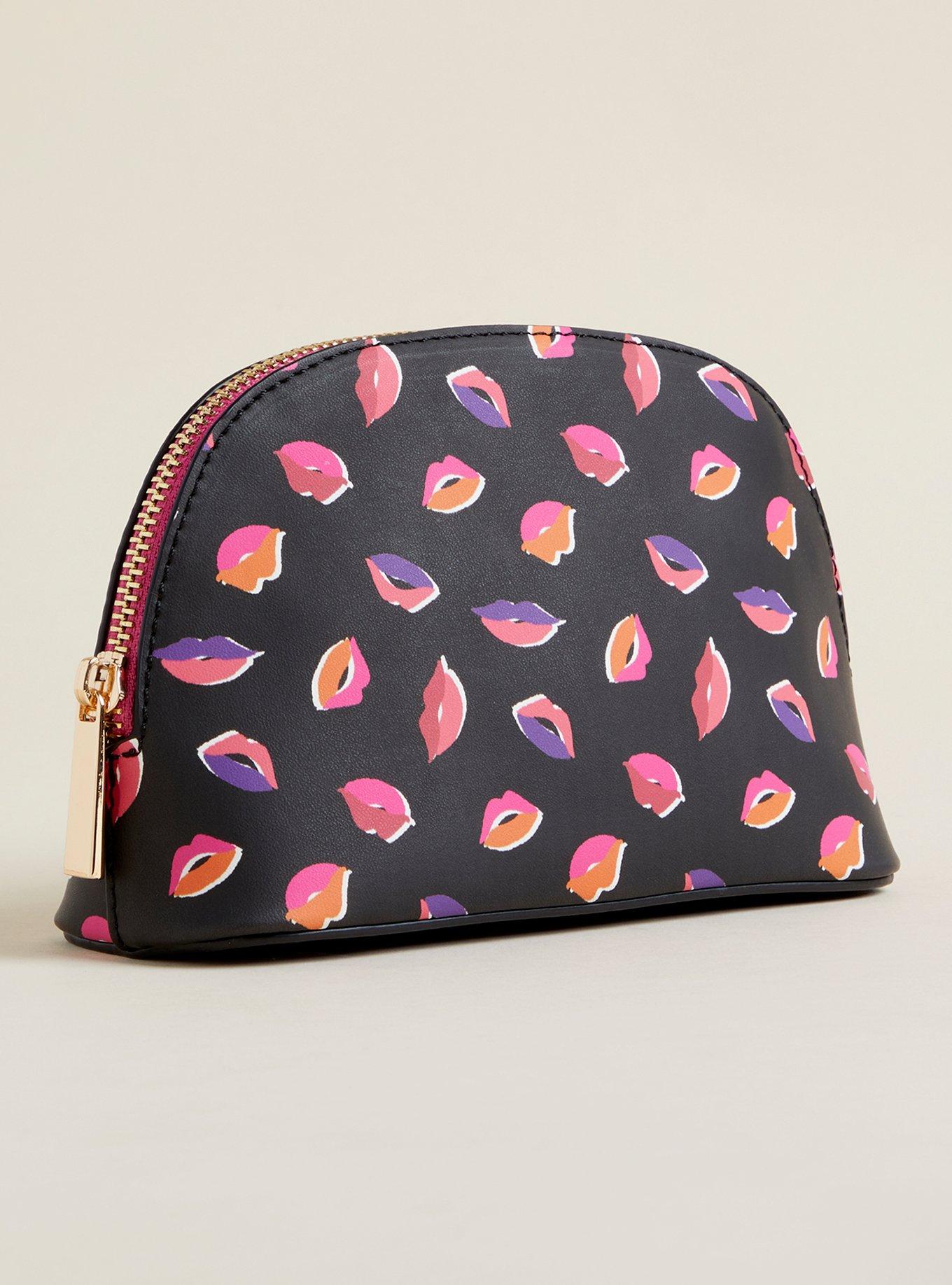 Plus Size - Muah Kisses Makeup Bag - Torrid