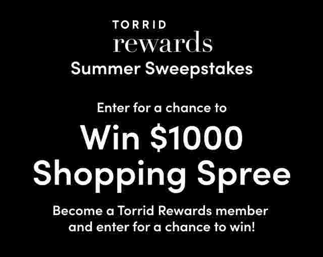 Torrid Rewards Sweepstakes | Sweepstakes | Torrid