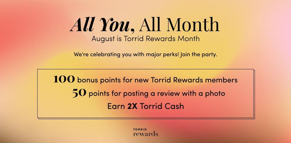 About Torrid Rewards | Torrid