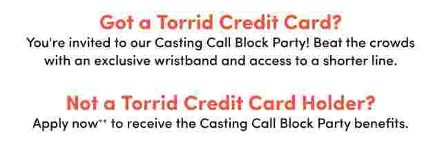 Torrid Credit Card | Torrid