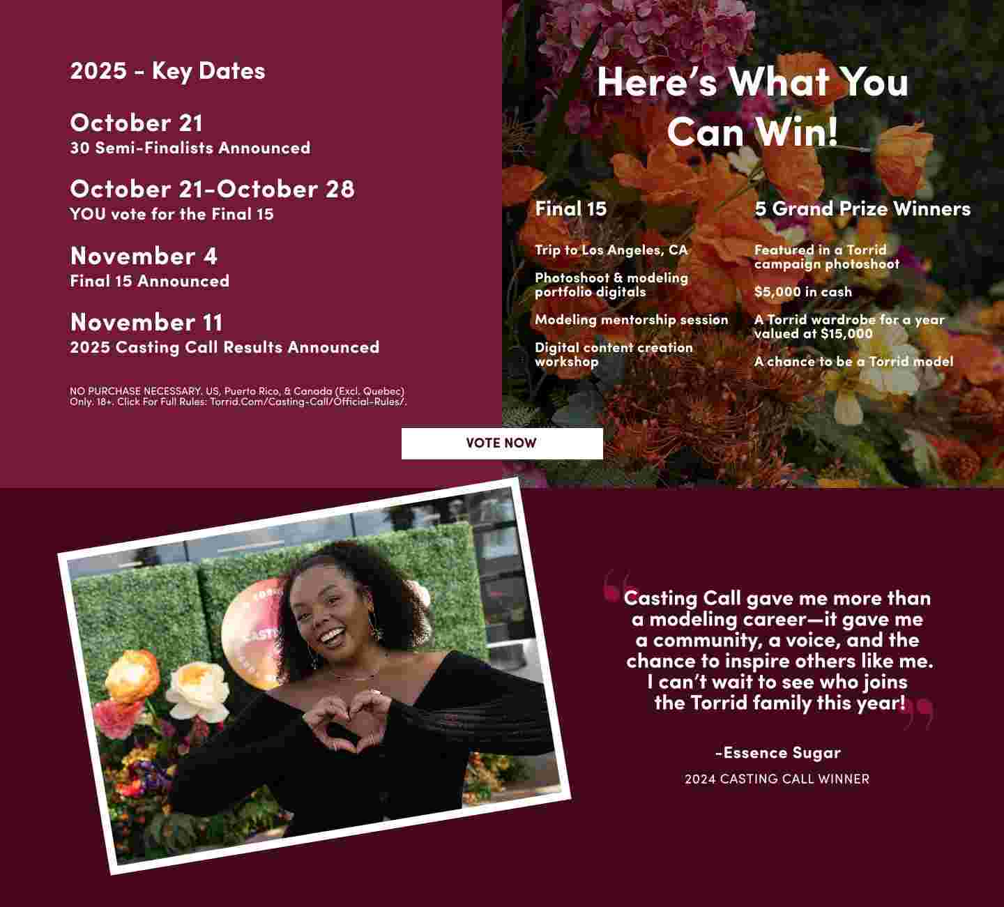 Casting Call 2025 - Model Search | Torrid