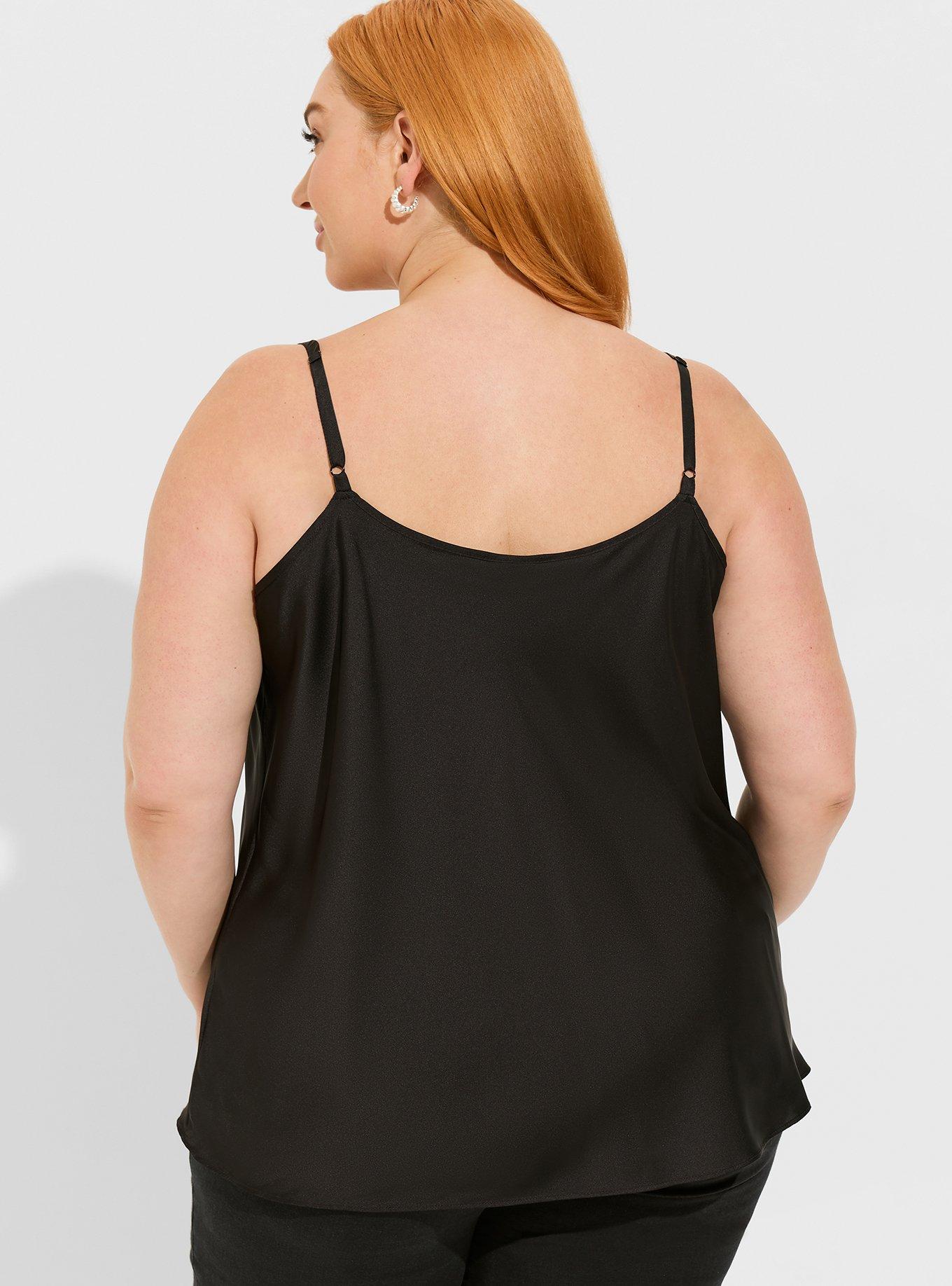 Plus Size - Satin Cowl Neck Cami - Torrid
