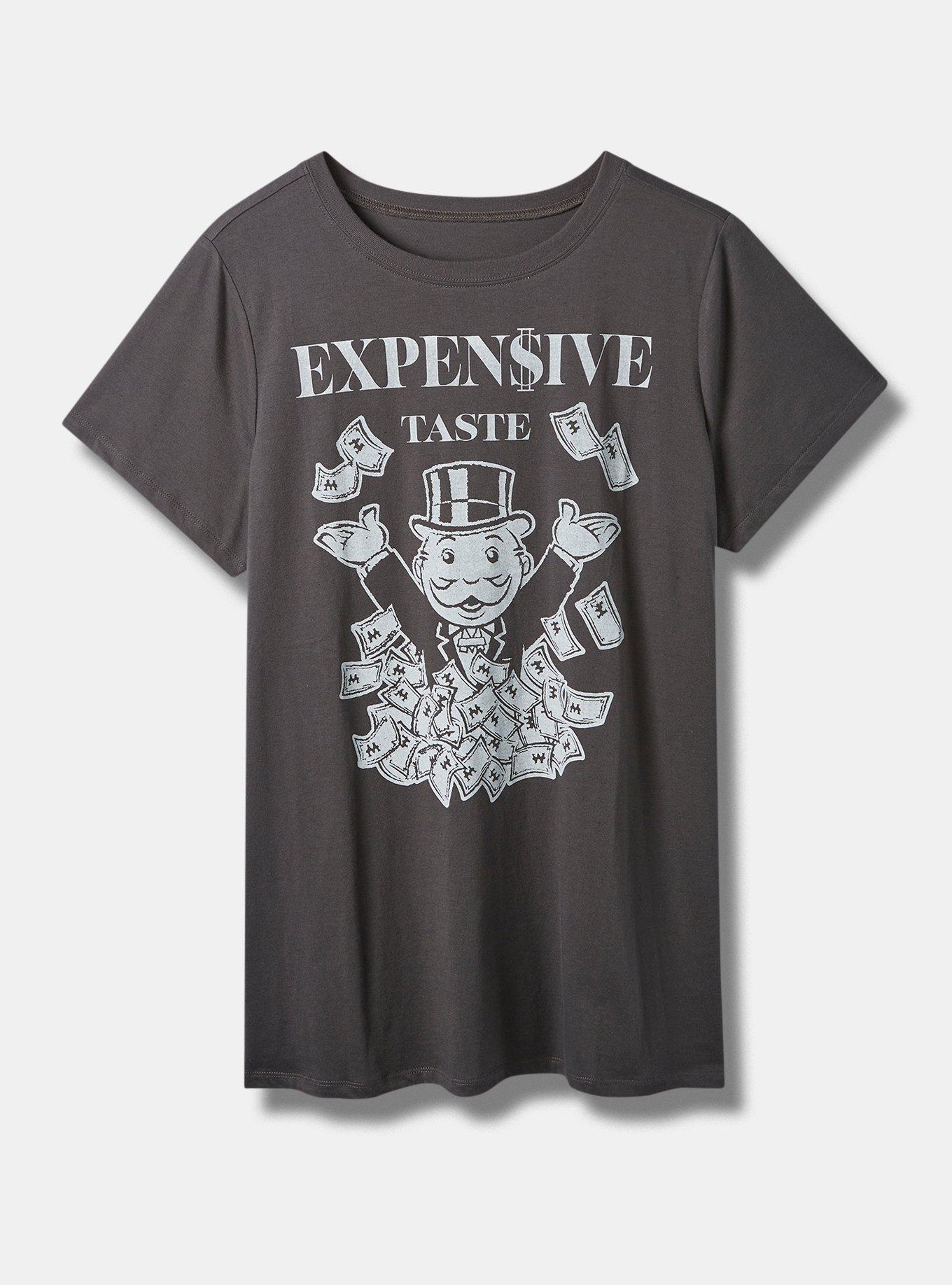 Plus Size - Monopoly Classic Fit Cotton Crew Seam Tee - Torrid