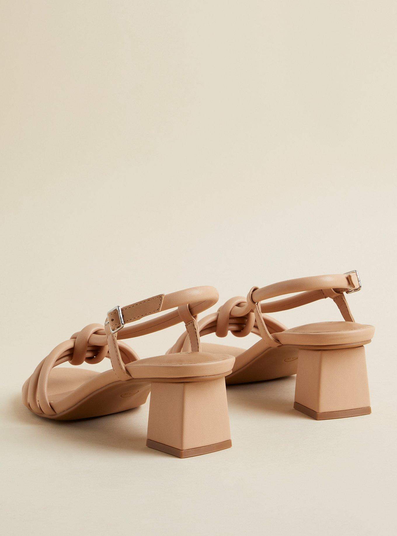 Plus Size - Strappy Square Heel Sandal (WW) - Torrid