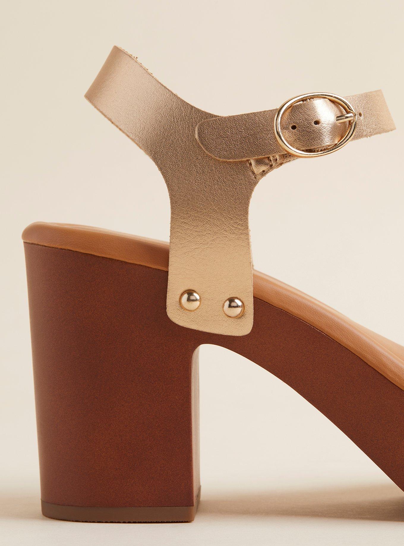 Plus Size - Square Toe Wood Heel (WW) - Torrid