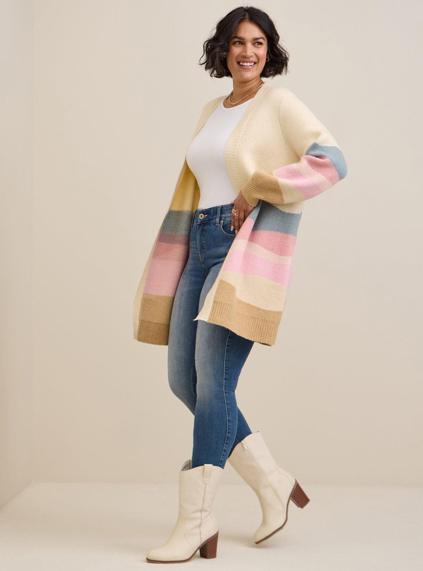 Plus Size - Chunky Cardigan Open Front Sweater - Torrid