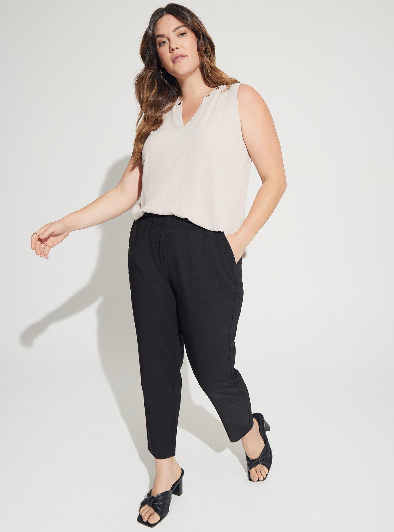 Plus Size - Rayon Crepe Grommet Tank - Torrid