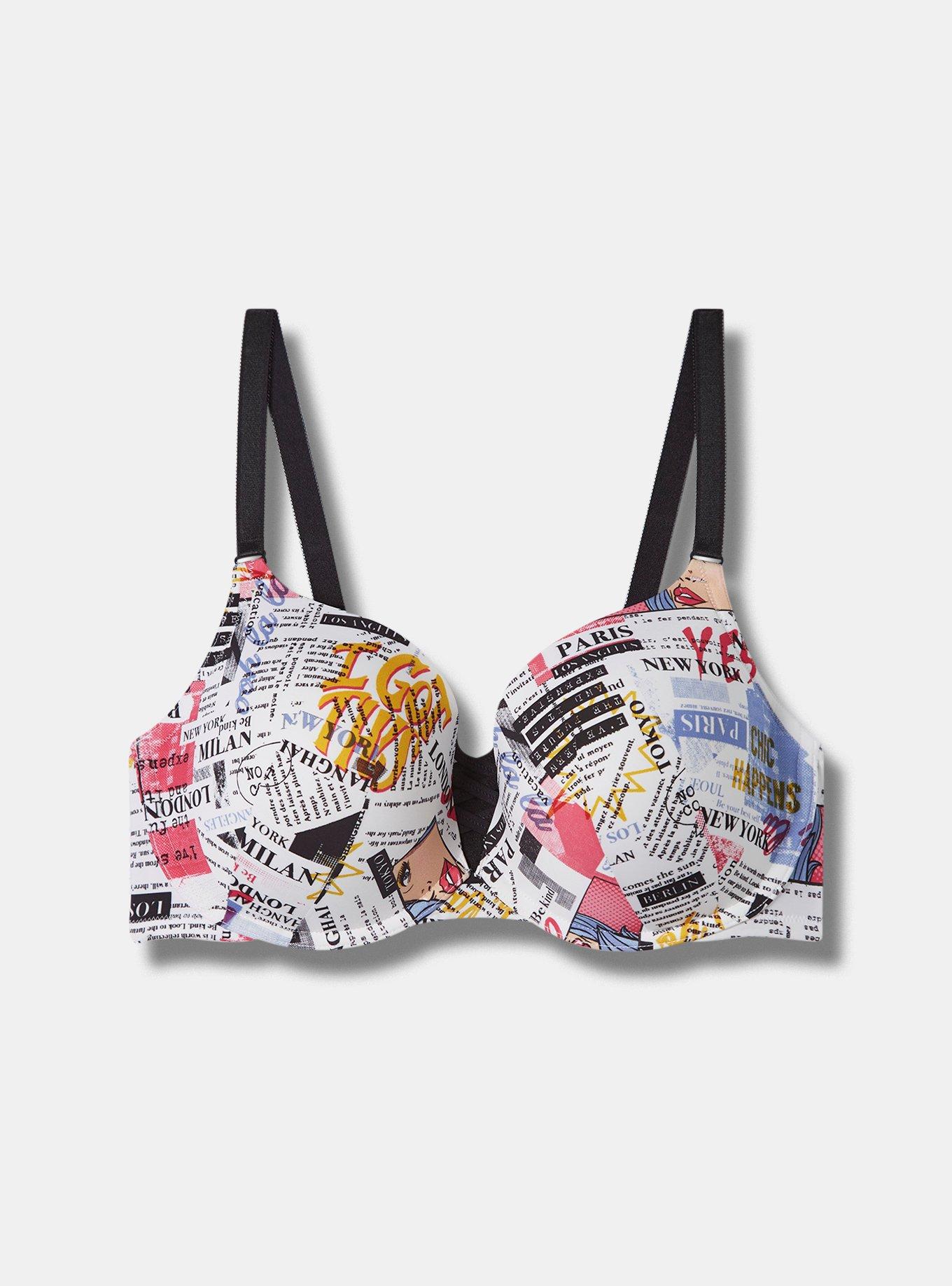 Plus Size - XO Plunge Push-Up Bra - Torrid