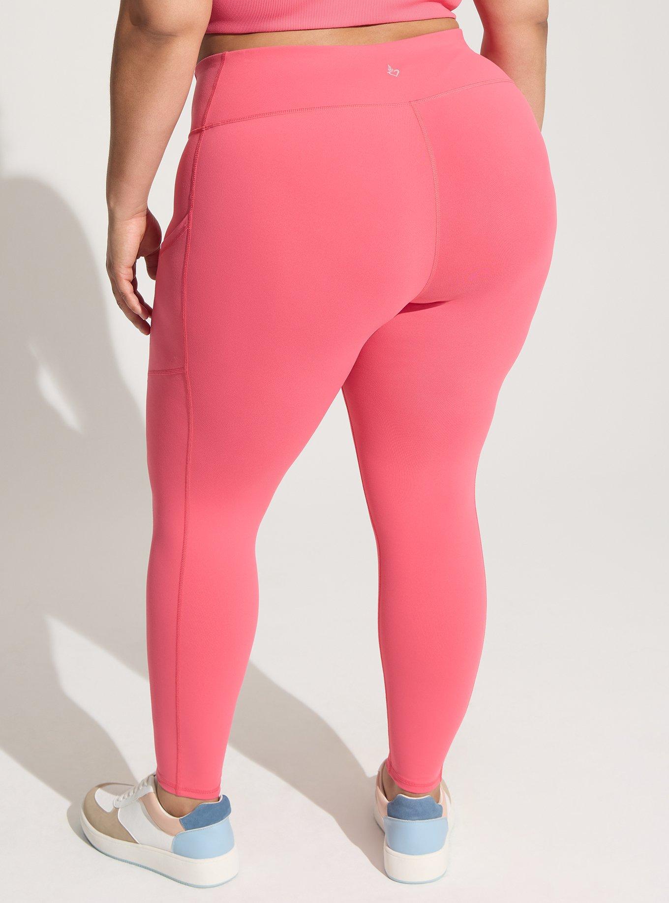 Plus Size - Performance Core Full Length Active Legging with Side ...