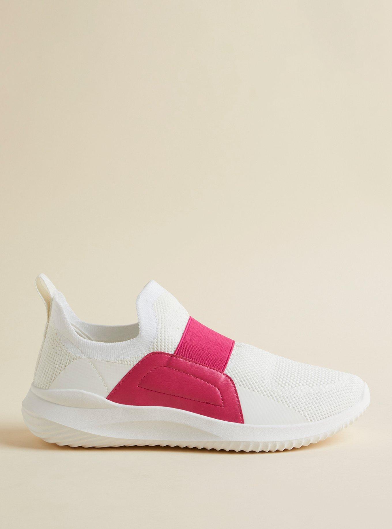 Plus Size - Elastic & Knit Sneaker (WW) - Torrid