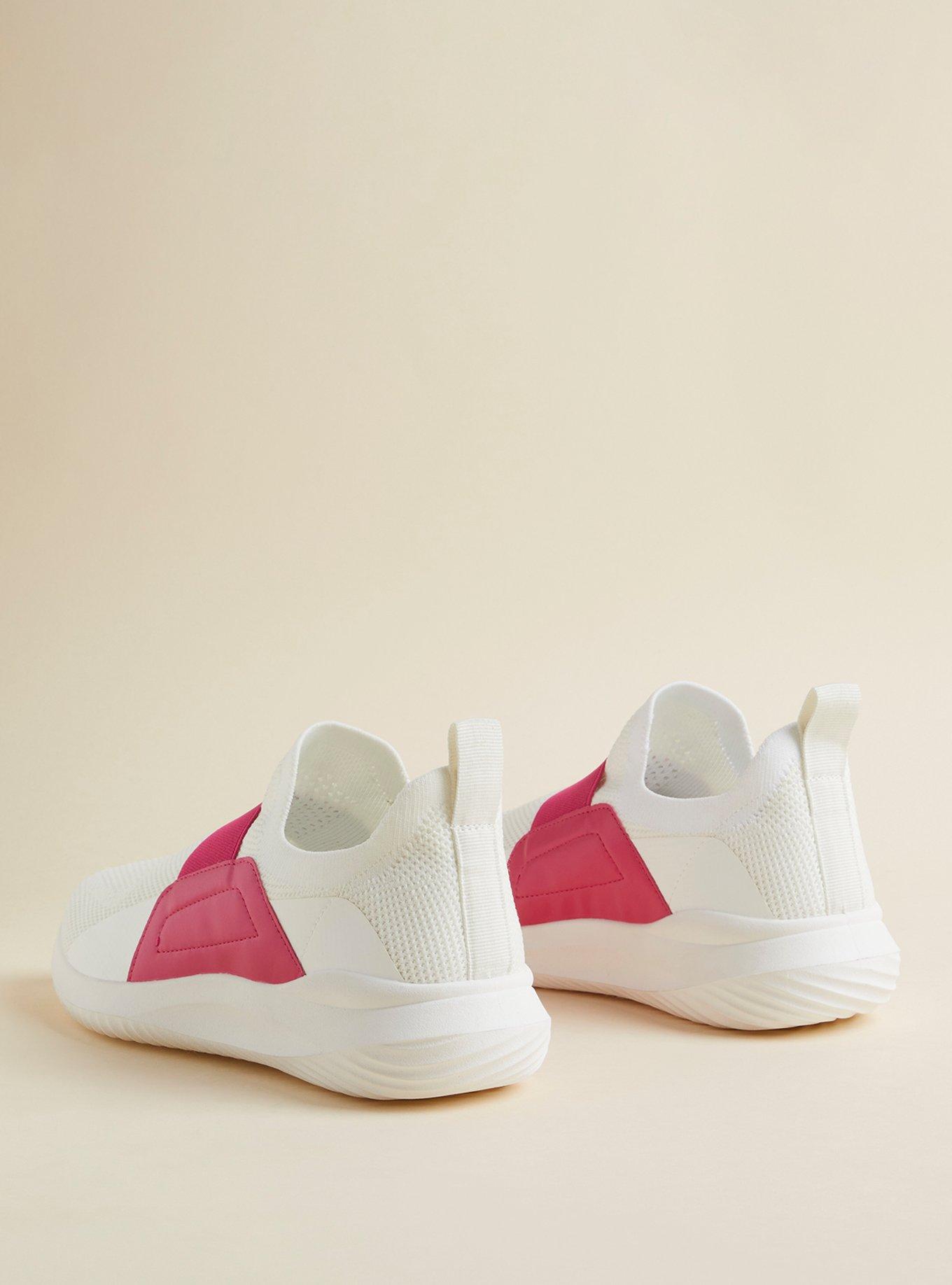 Plus Size - Elastic & Knit Sneaker (WW) - Torrid