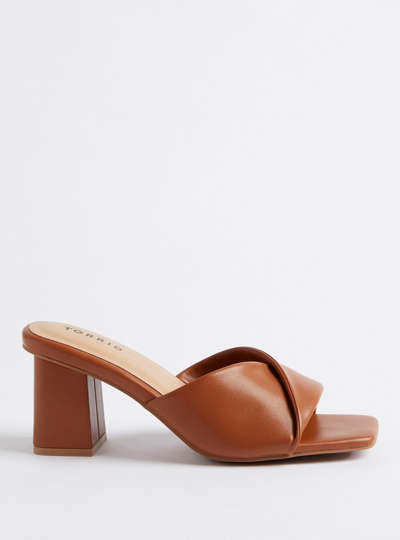 Plus Size - Twist Front Heeled Mule (WW) - Torrid