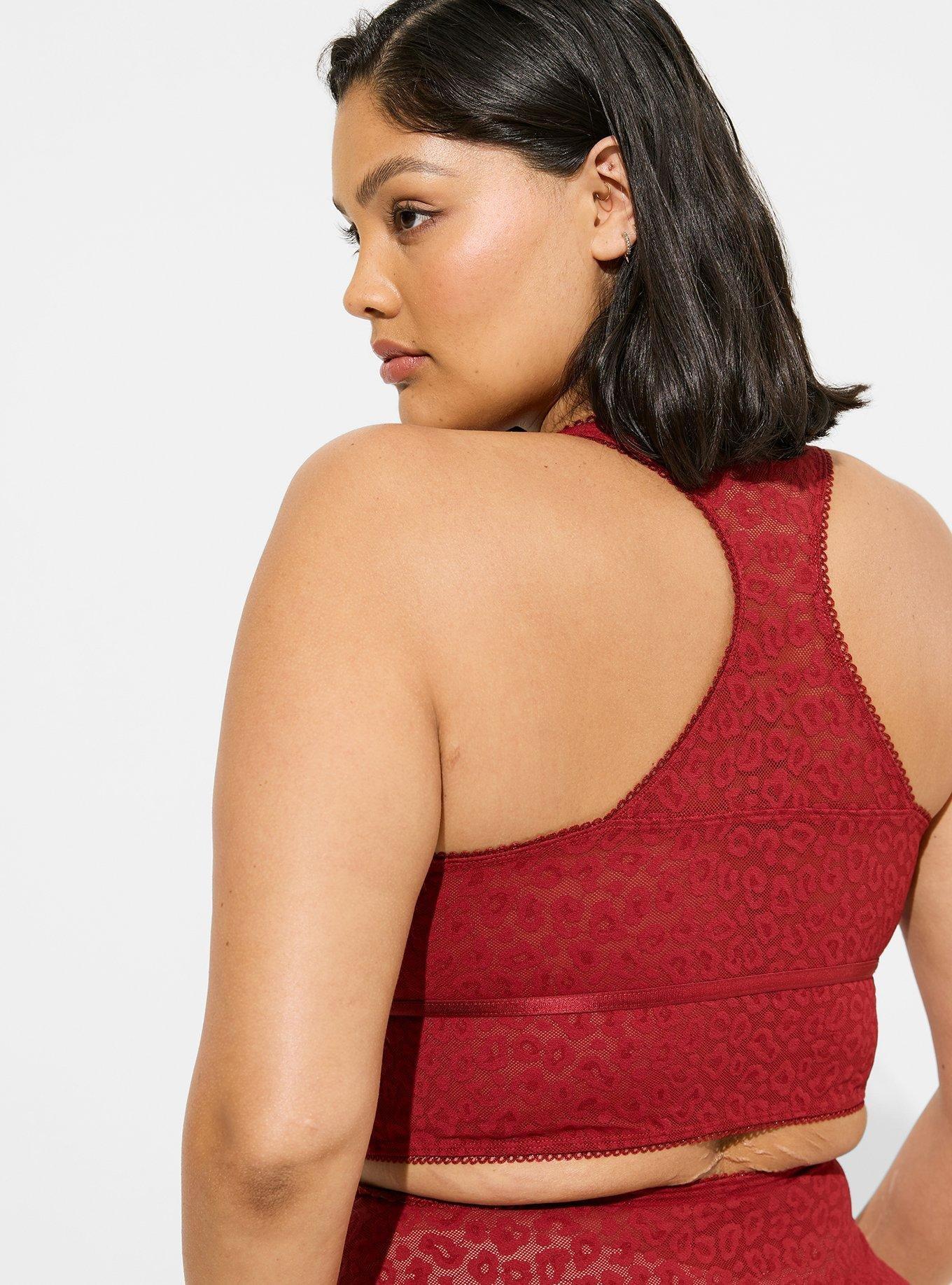 Plus Size - Animal Lace Up Longline Bustier - Torrid