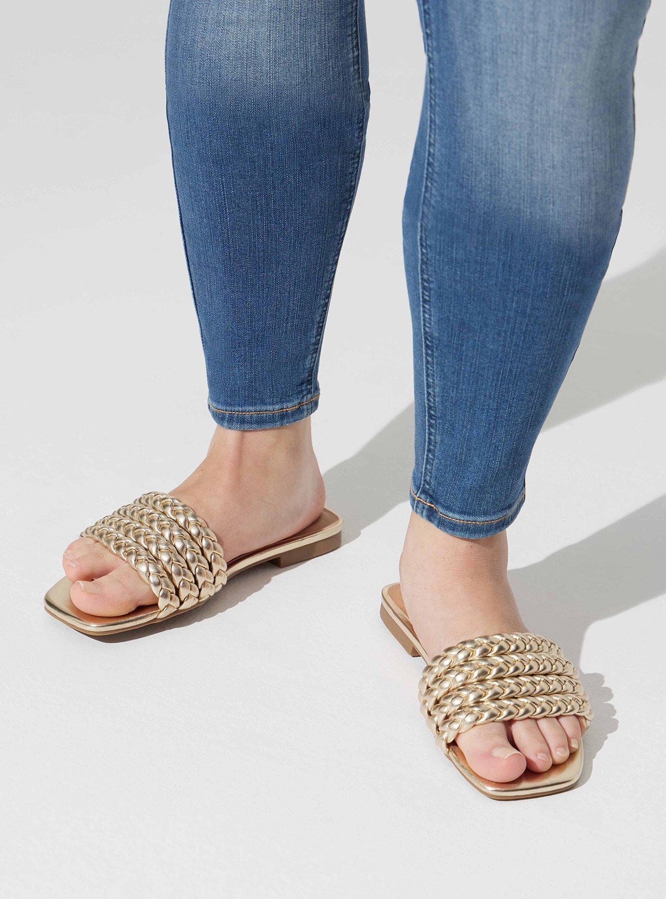 Plus Size - Braided Slide (WW) - Torrid