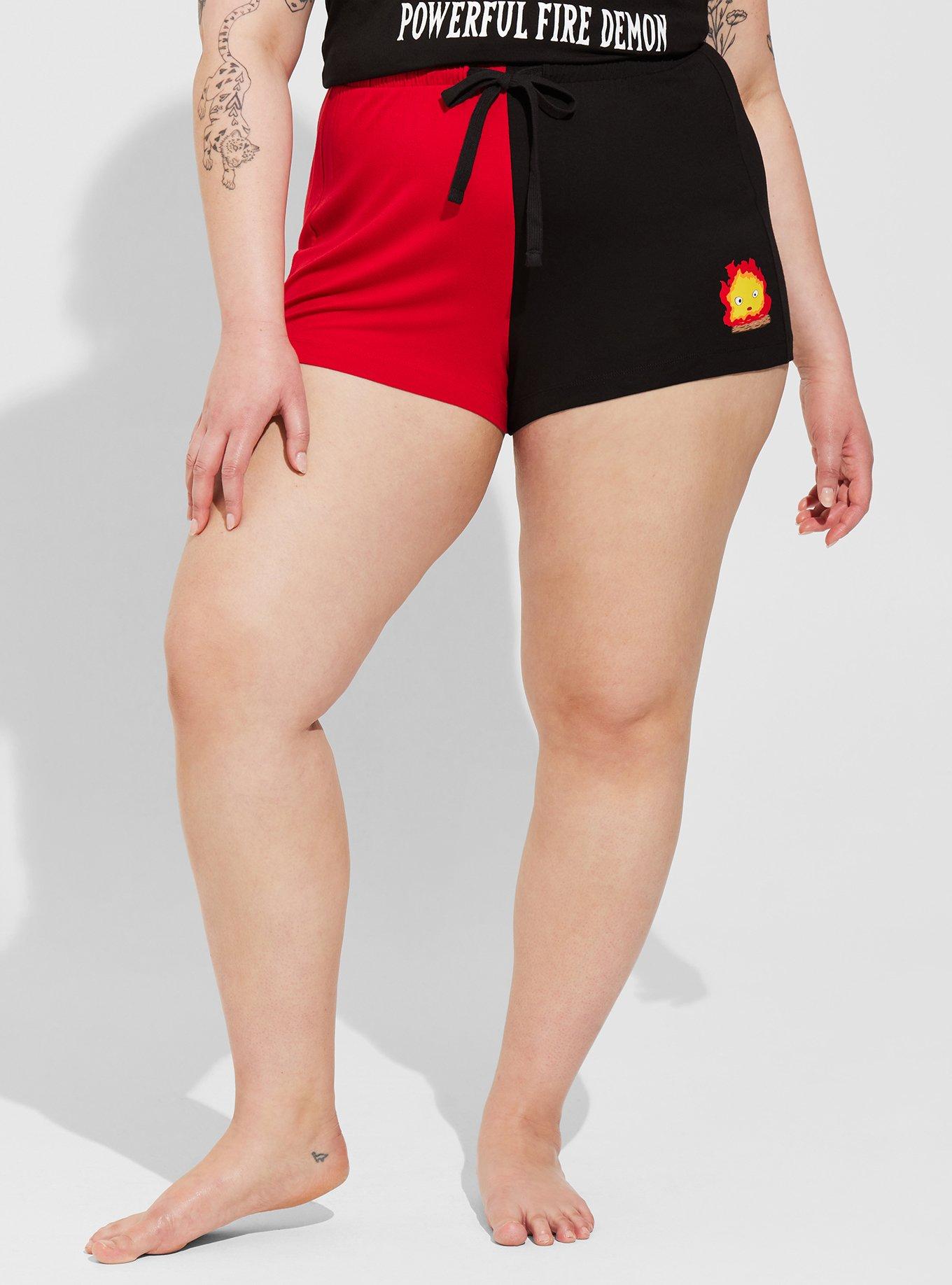 Plus Size - Studio Ghibli Calcifer Sleep Short - Torrid