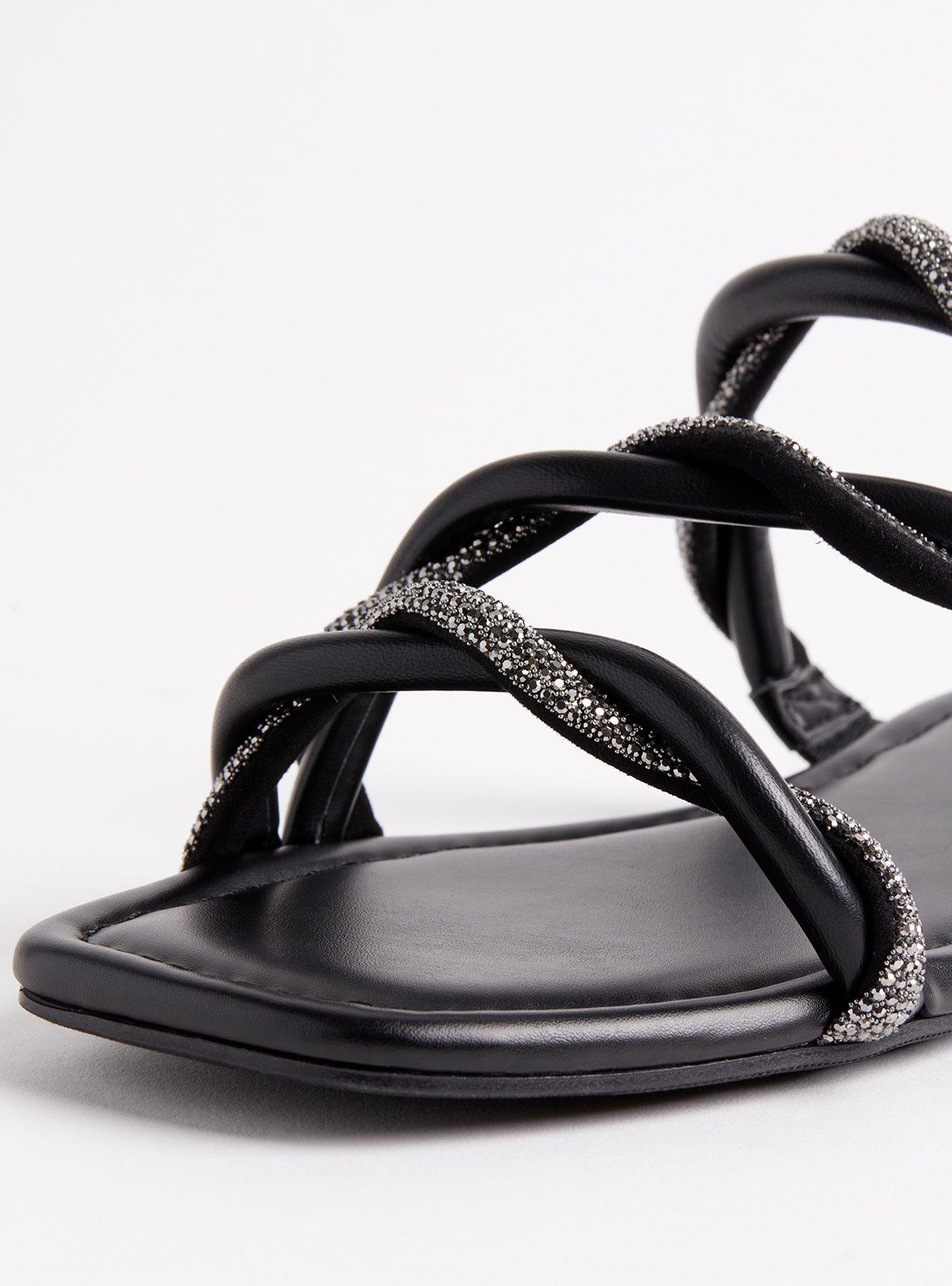 Plus Size - Embellished Twist Slide (WW) - Torrid