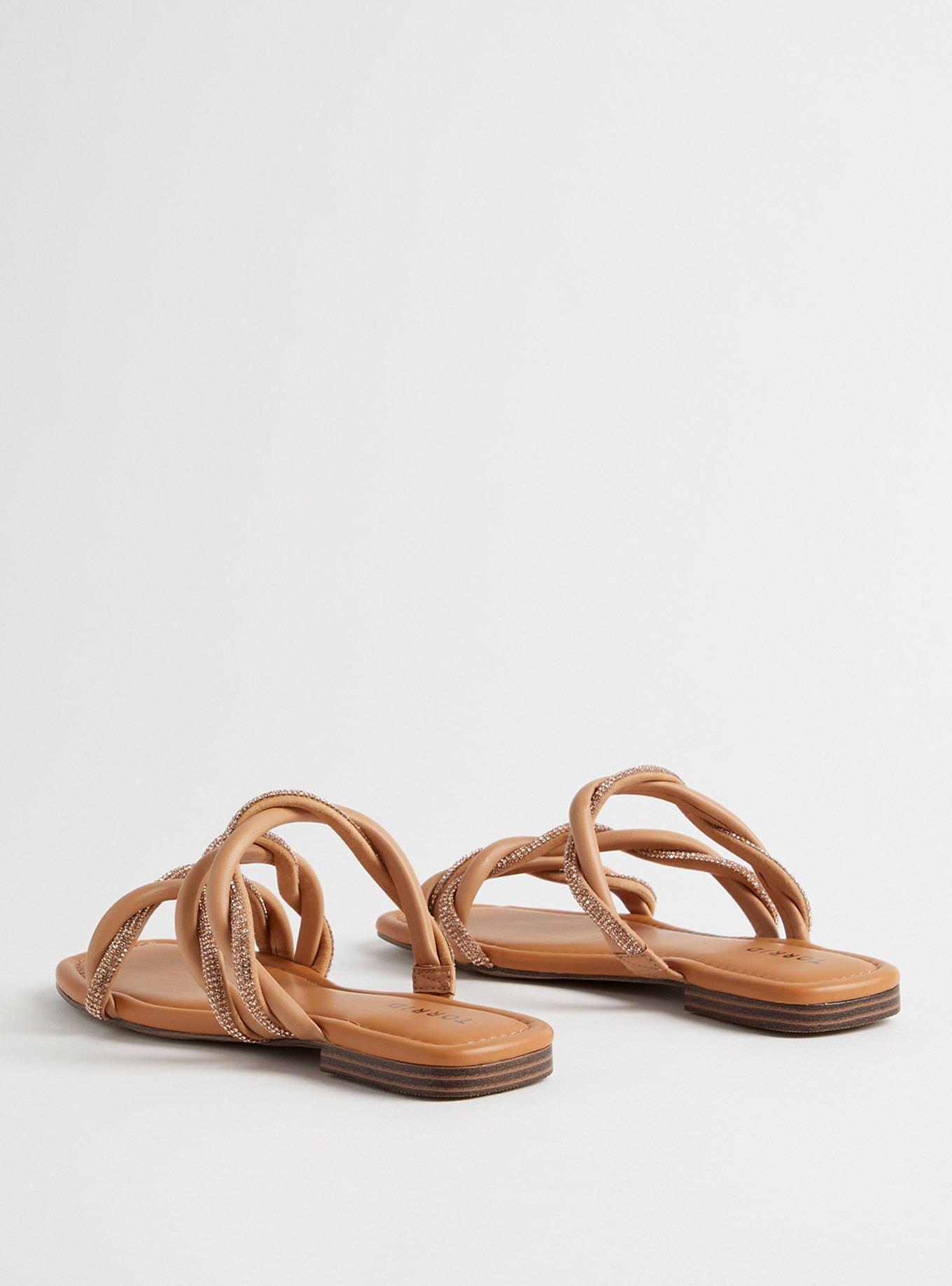 Plus Size - Embellished Twist Slide (WW) - Torrid