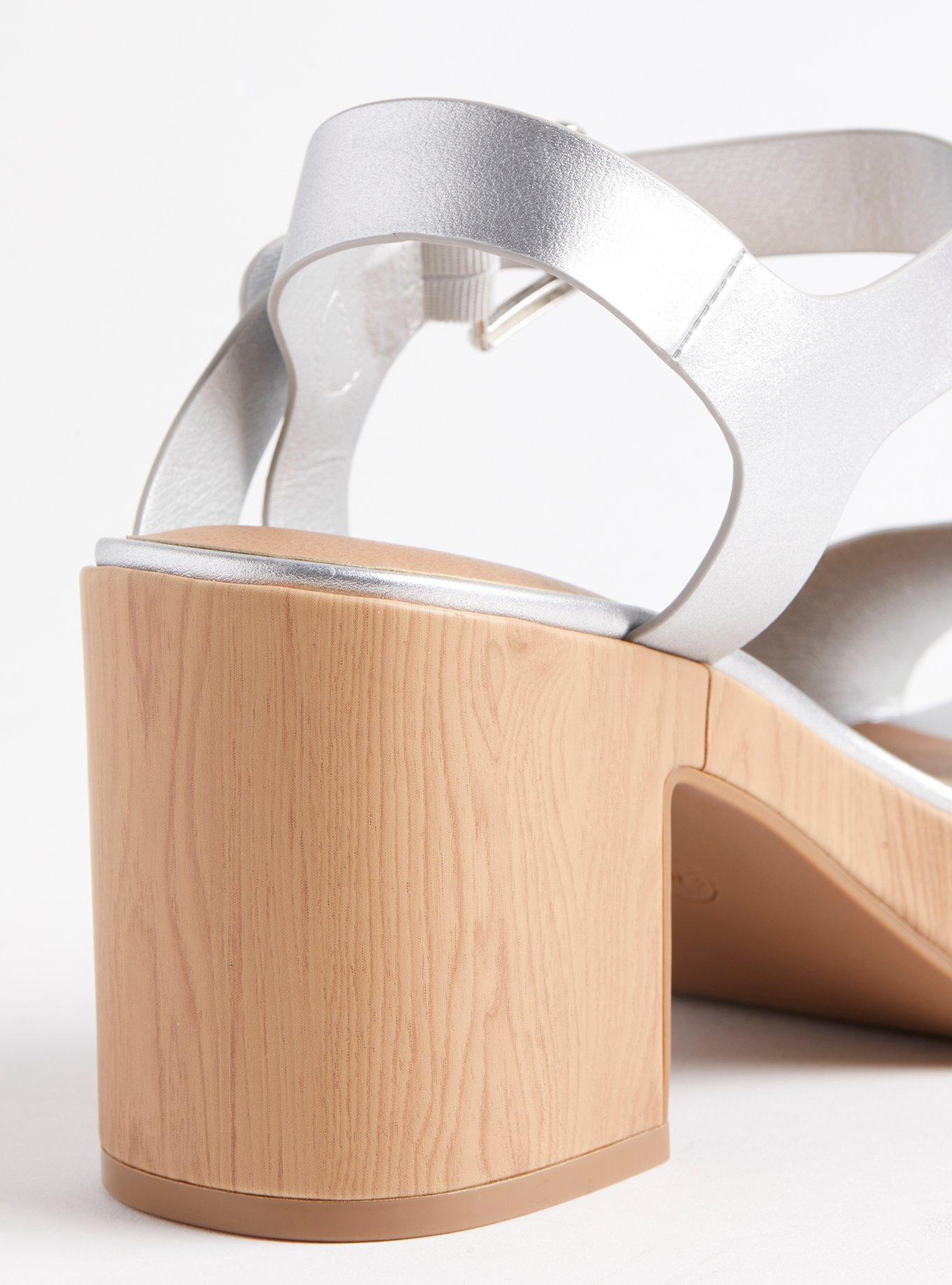 Plus Size - Curved Platform Heel Sandal (WW) - Torrid