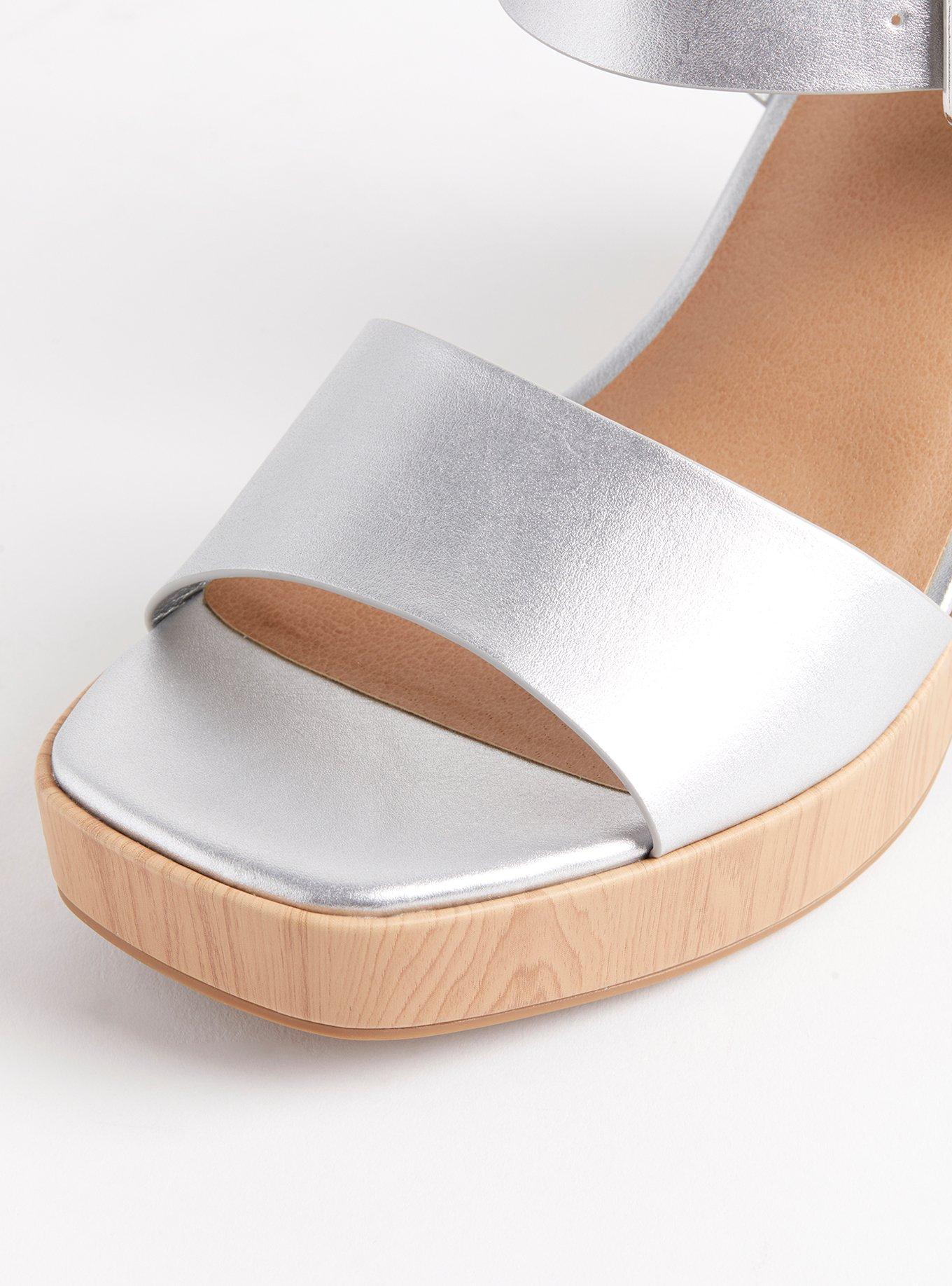 Plus Size - Curved Platform Heel Sandal (WW) - Torrid