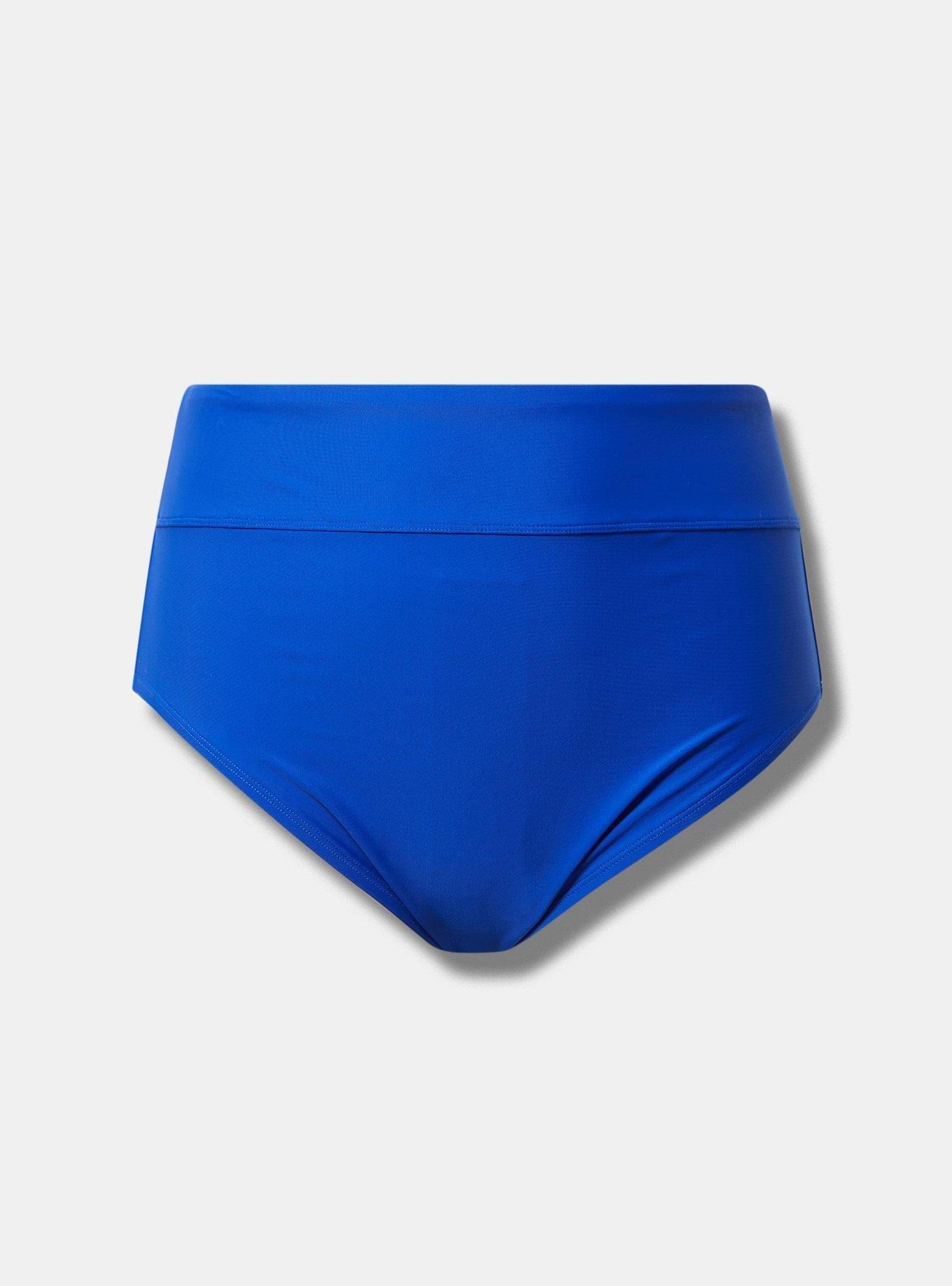 Plus Size - Slimfix High Rise High Leg Swim Bottom - Torrid