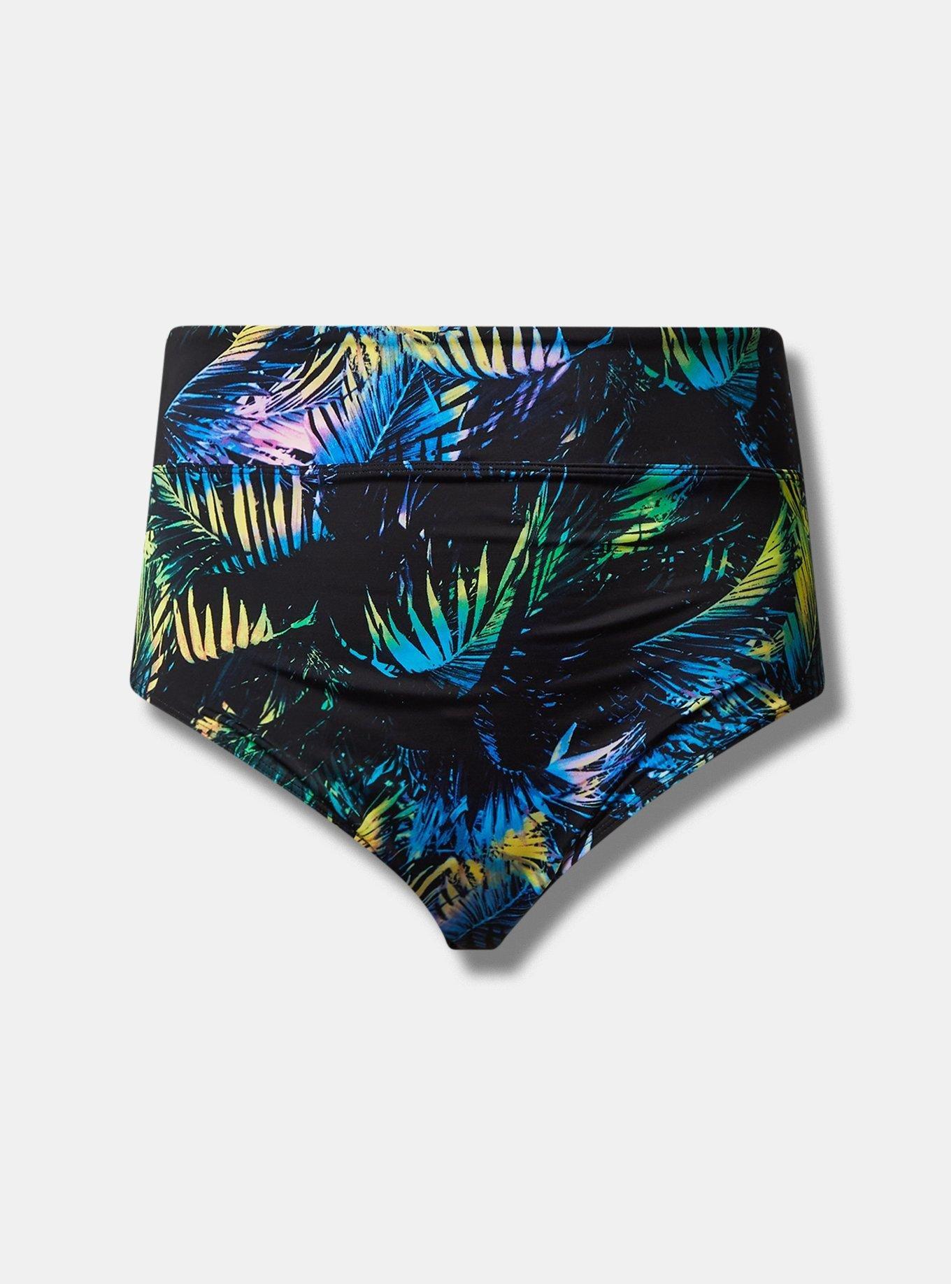 Plus Size - Slimfix High Rise High Leg Swim Bottom - Torrid