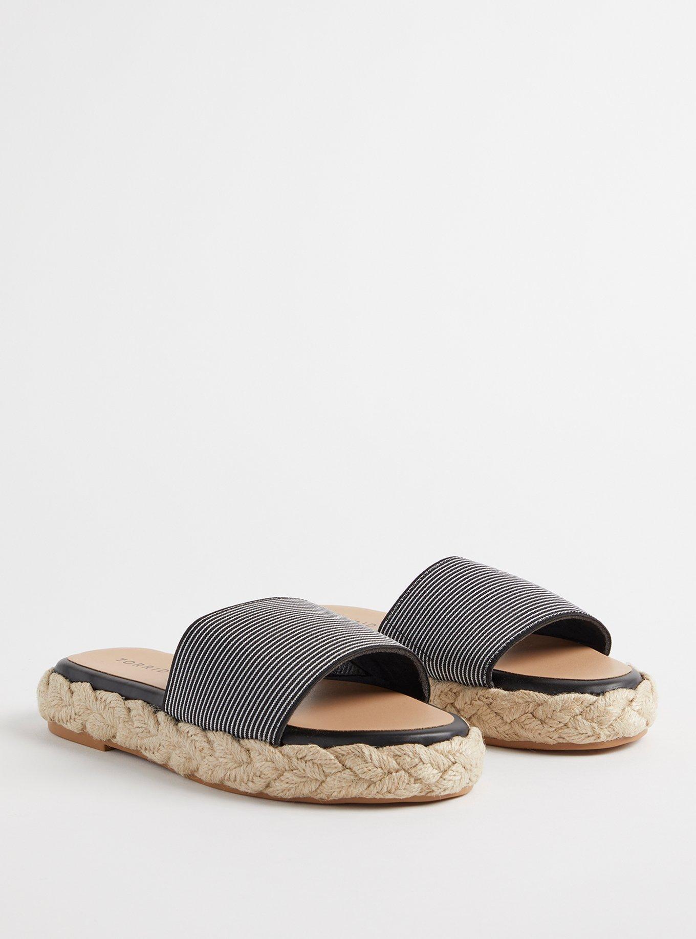 Plus Size - Single Band Platform Slide (WW) - Torrid