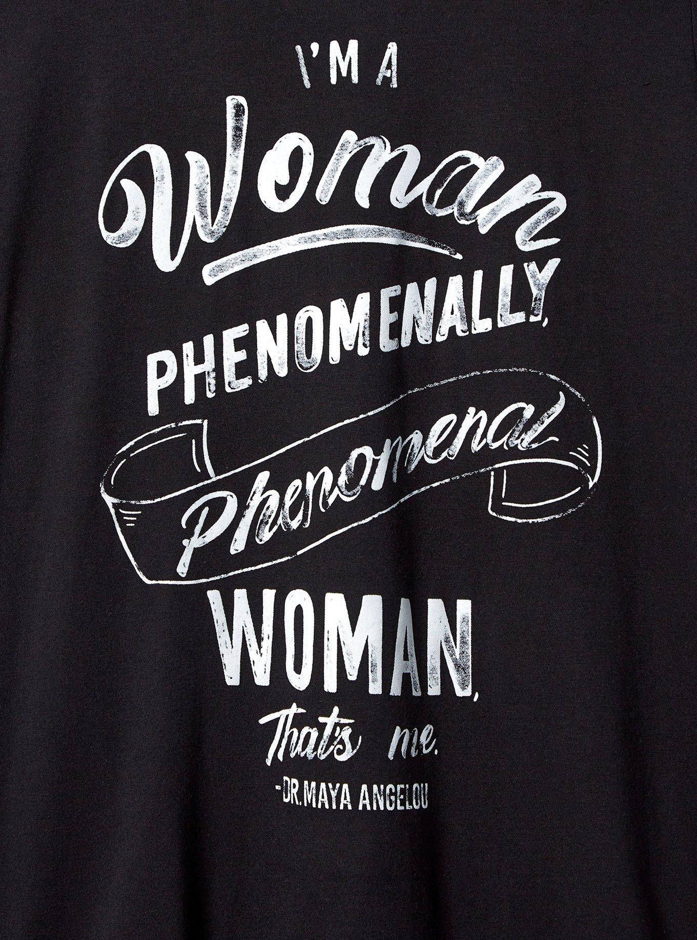 Plus Size - #TORRIDSTRONG Maya Angelou Slim Fit Crew Tee - Torrid