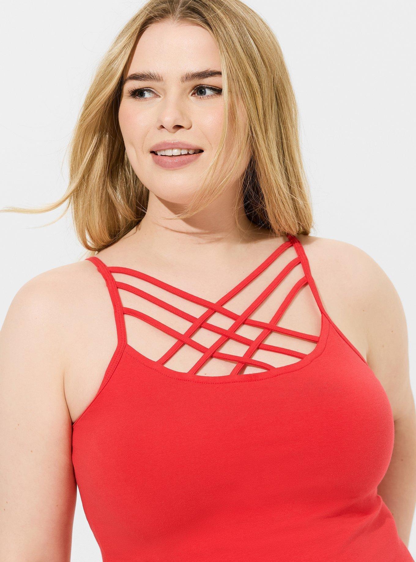 Plus Size - Foxy Strappy Front Cami - Torrid