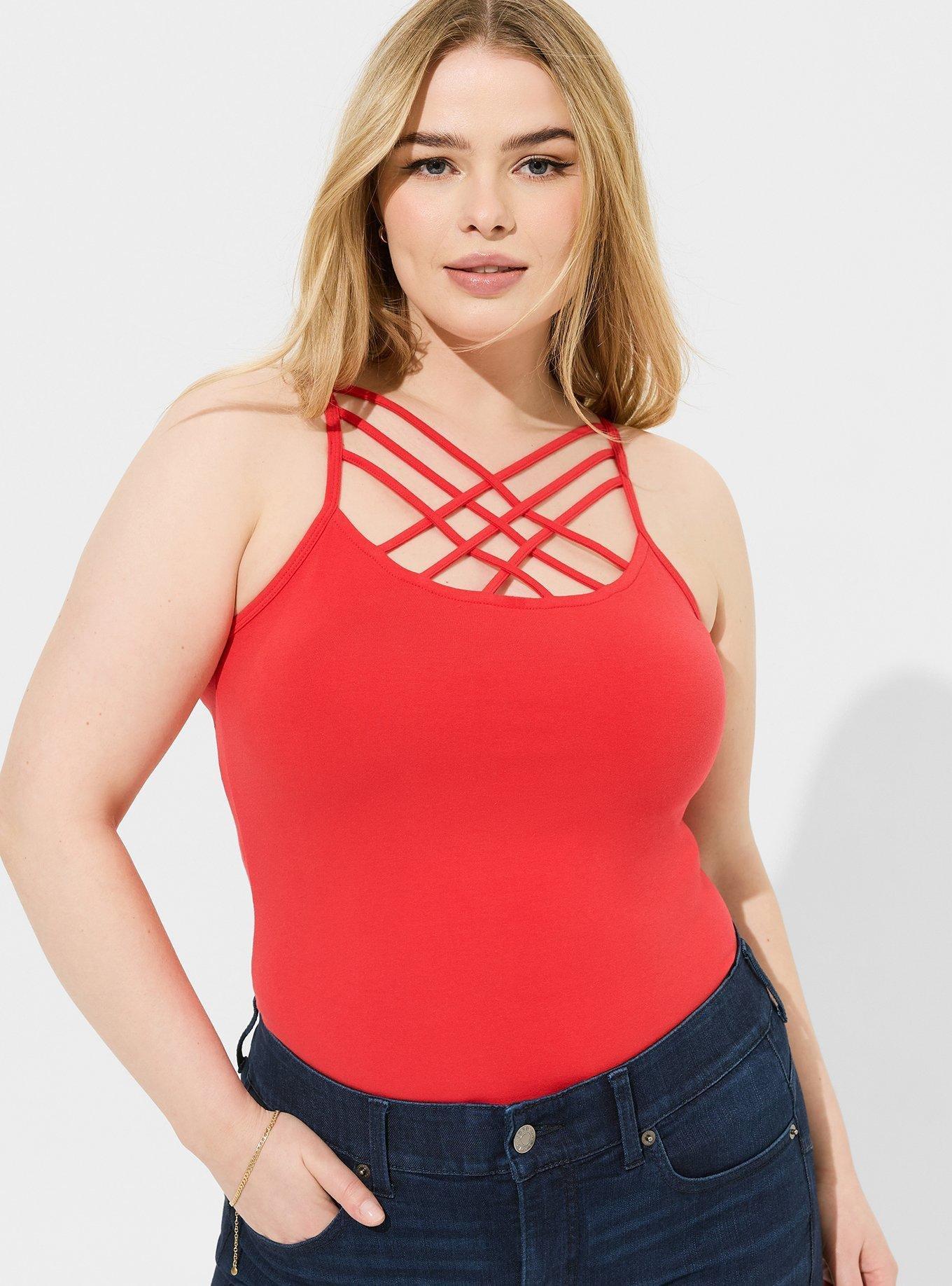 Plus Size - Foxy Strappy Front Cami - Torrid