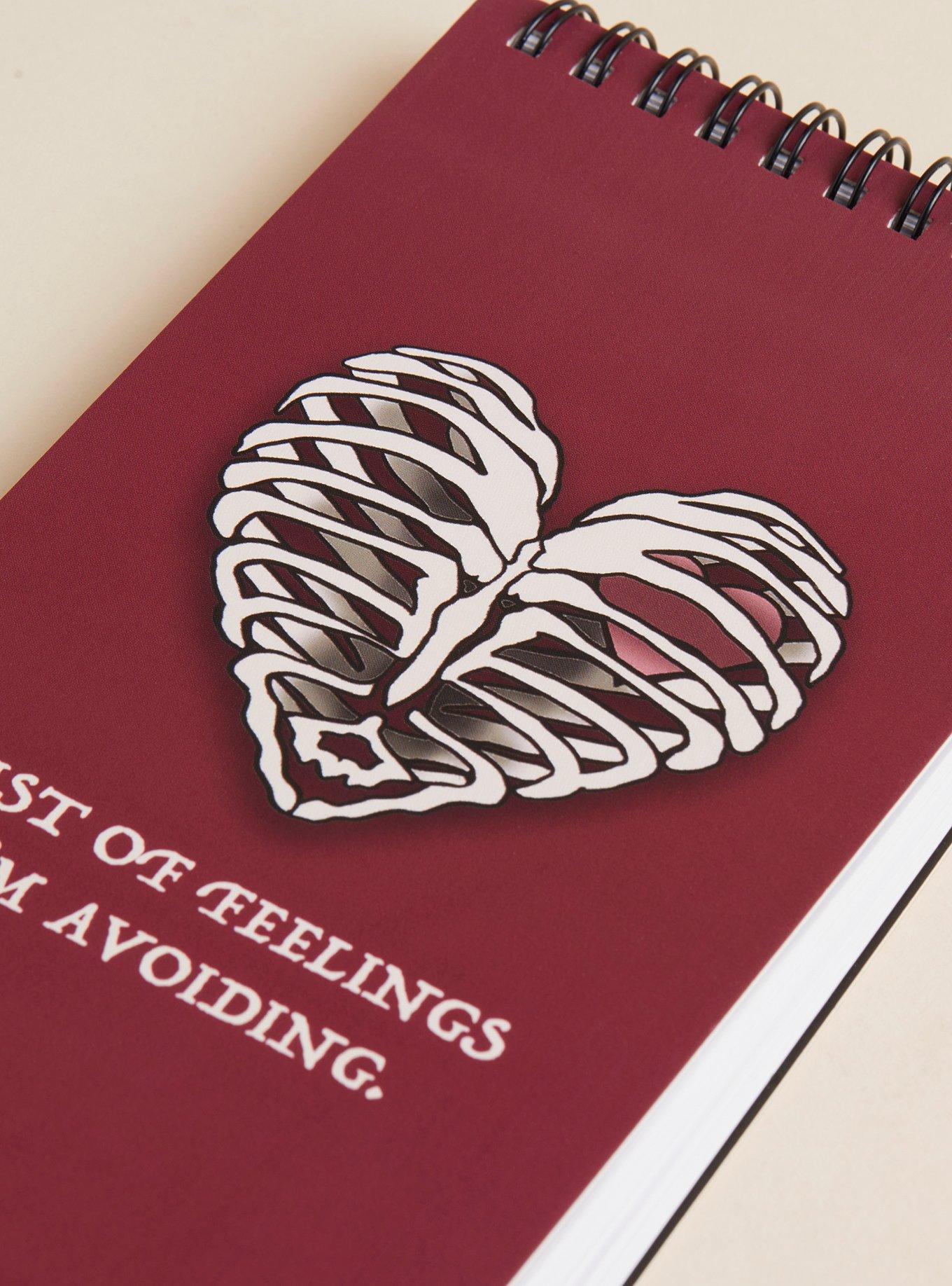 Plus Size - Caged Heart 4x8 Notepad - Torrid