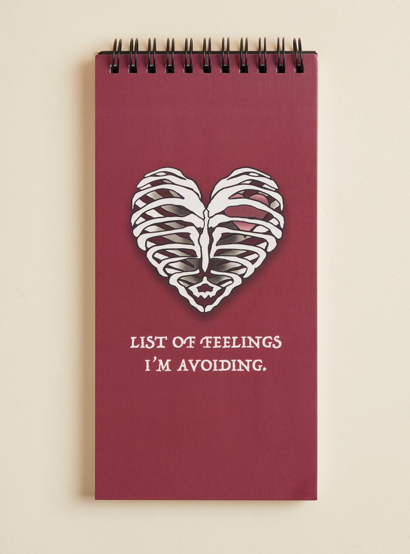 Plus Size - Caged Heart 4x8 Notepad - Torrid