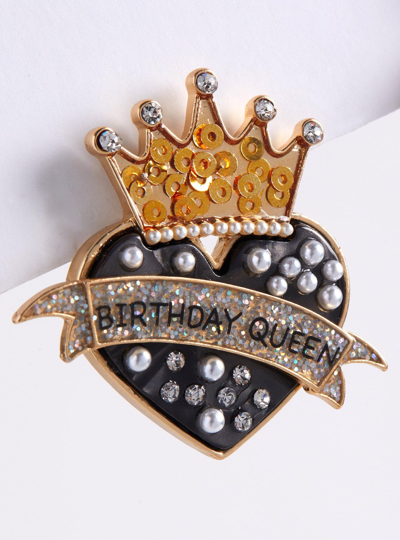 Plus Size - Birthday Queen Statement Studs - Torrid