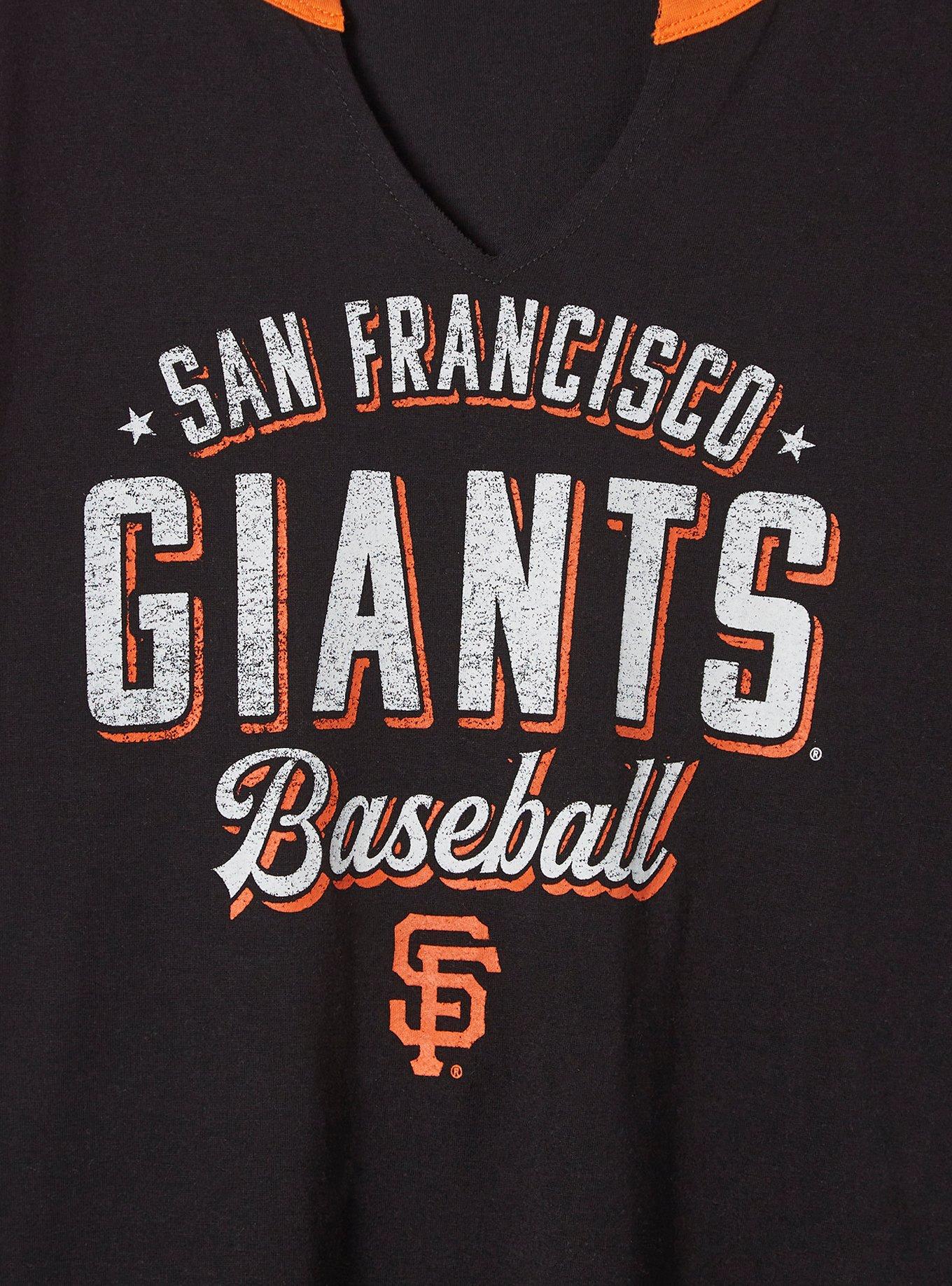 Plus Size - MLB San Francisco Giants Classic Fit Cotton Notch Tee - Torrid