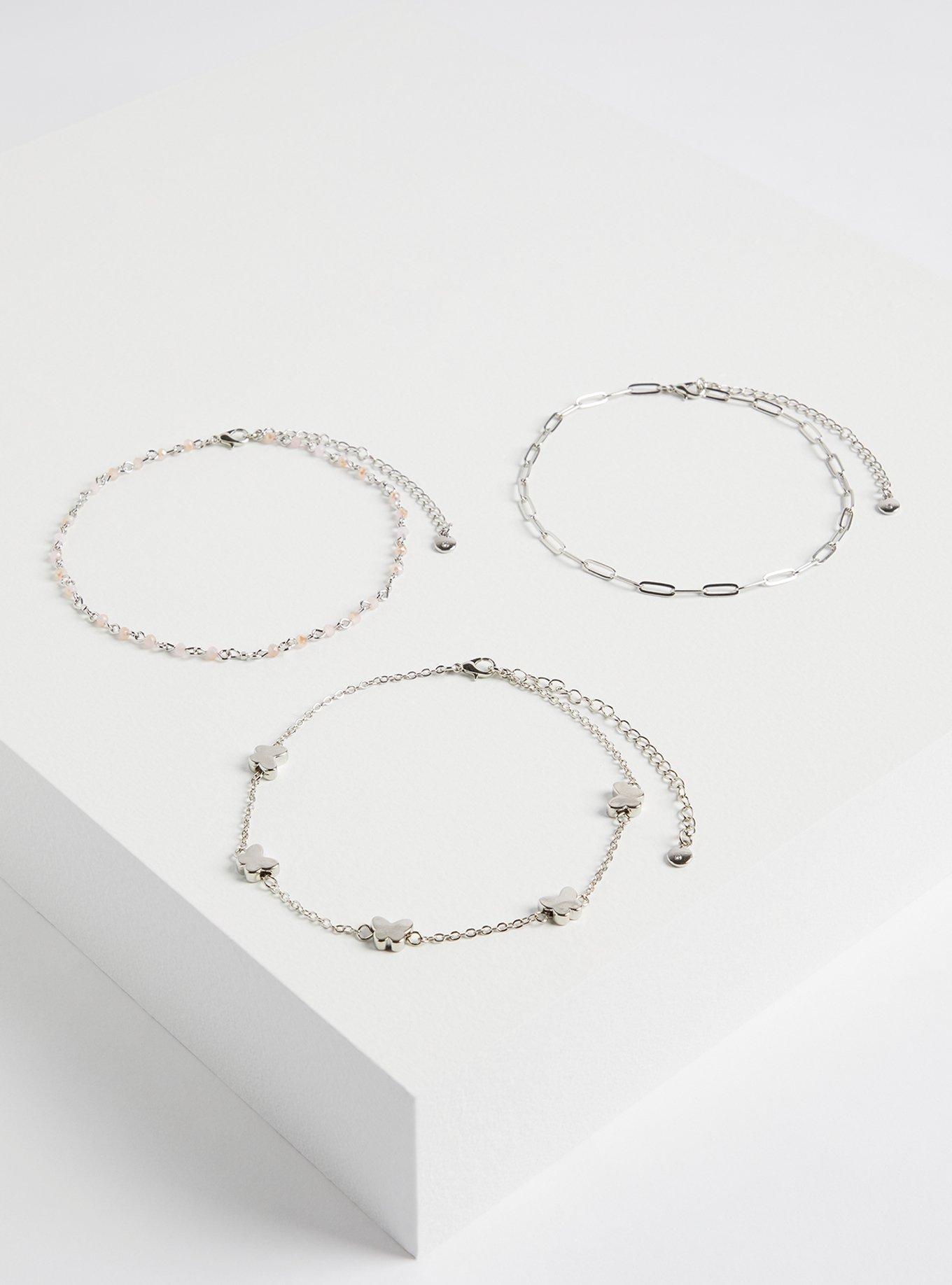 Plus Size - Butterfly Anklet Set - Torrid
