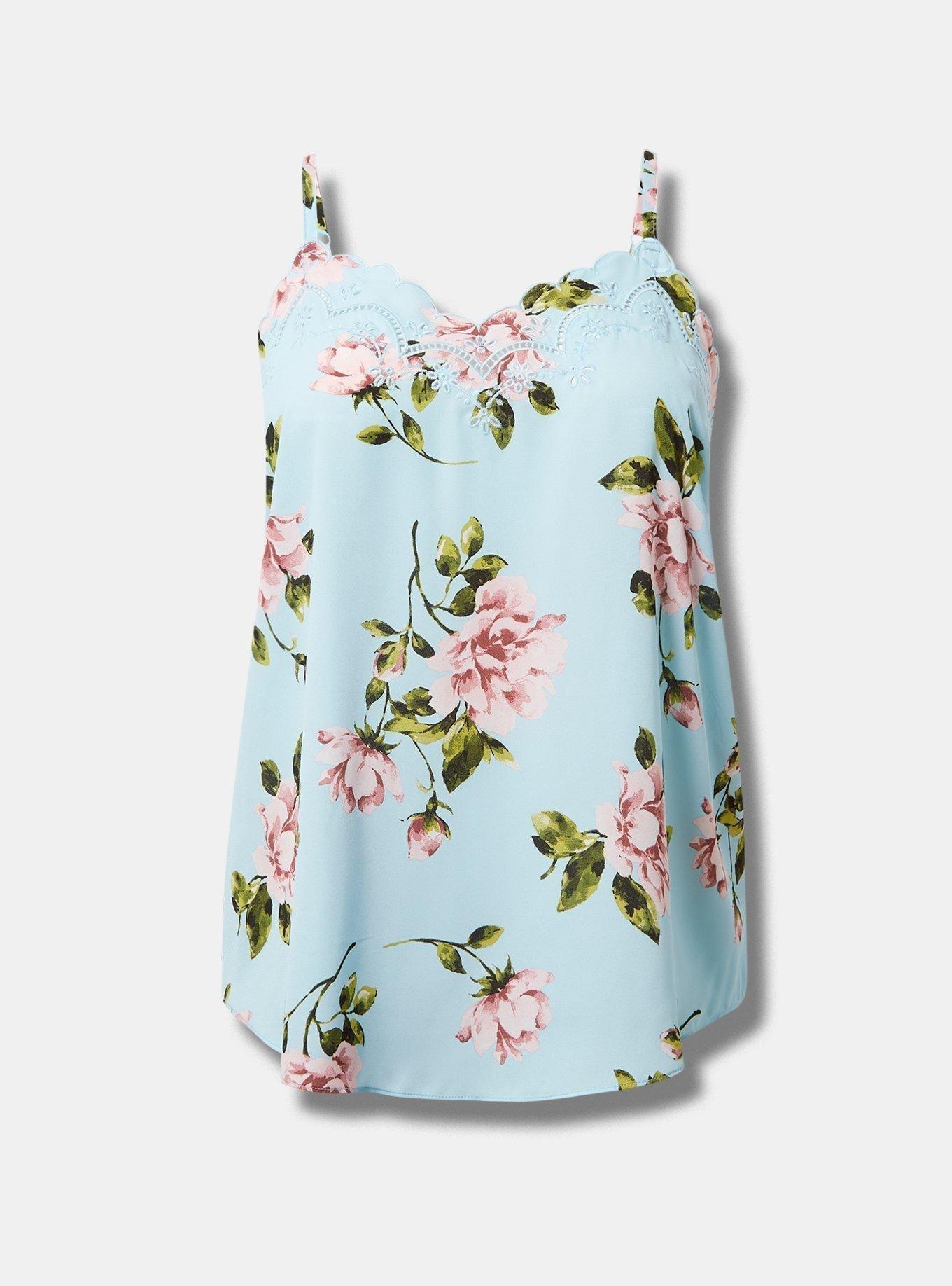 Plus Size - Sophie Georgette Embroidered Cami - Torrid