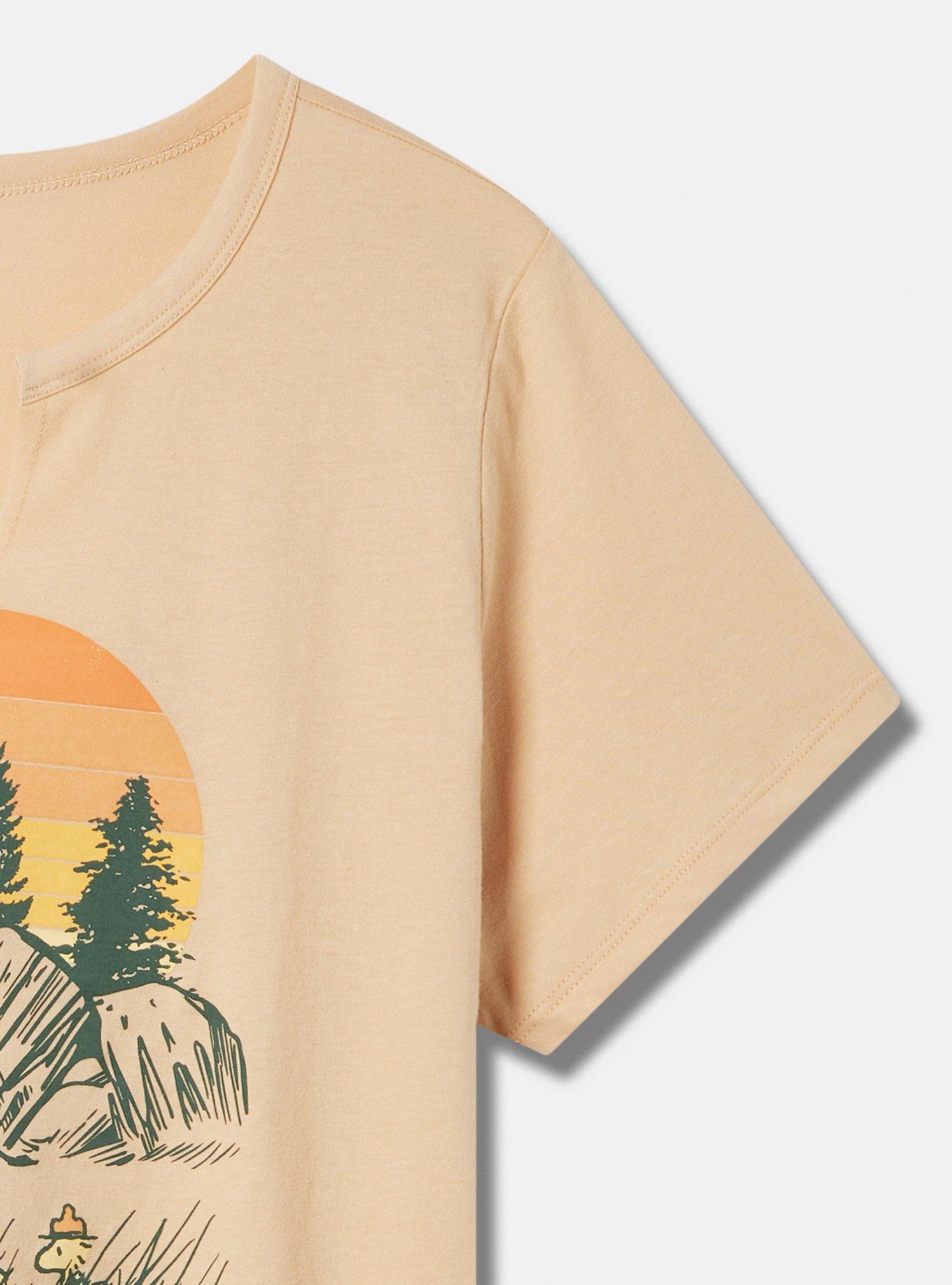 Plus Size - Peanuts Classic Fit Cotton Notch Tee - Torrid