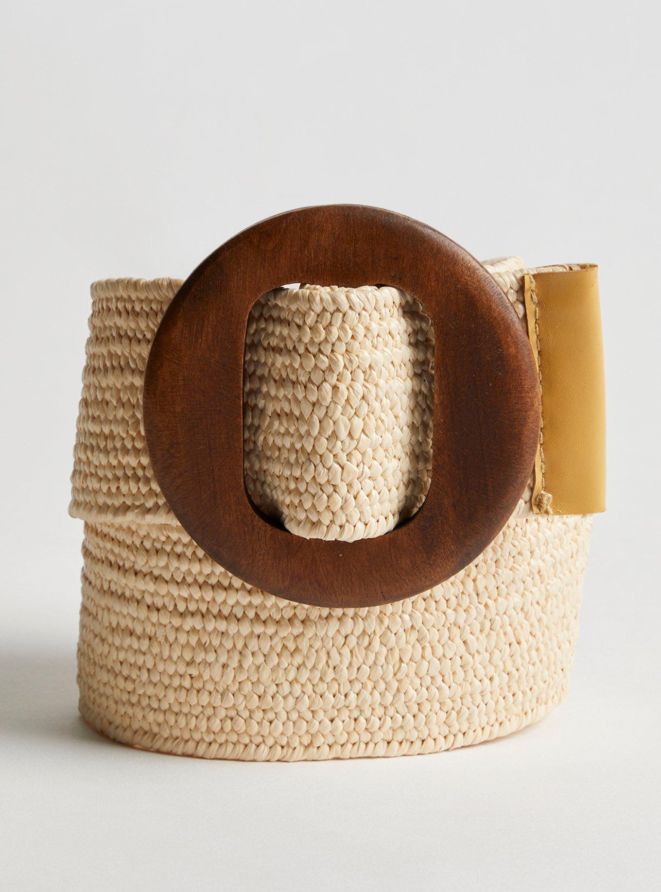 Plus Size - Raffia Stretch Belt - Torrid