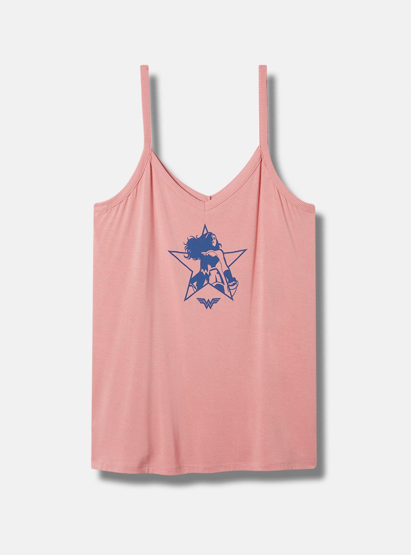 Plus Size - Warner Bros Wonder Woman Icon Super Soft Tank - Torrid