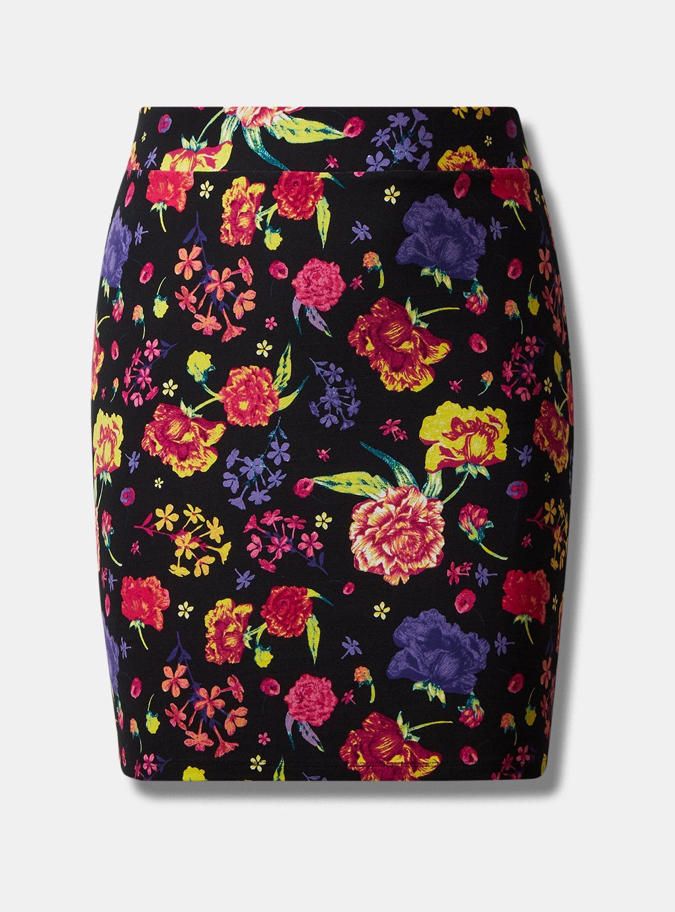 Plus Size - Betsey Johnson Mini Foxy Skirt - Torrid