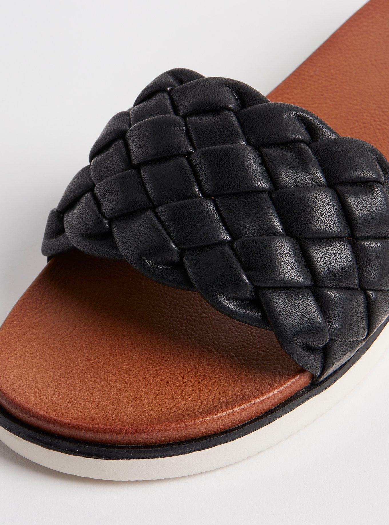 Plus Size - Braided Single Band Slide (WW) - Torrid