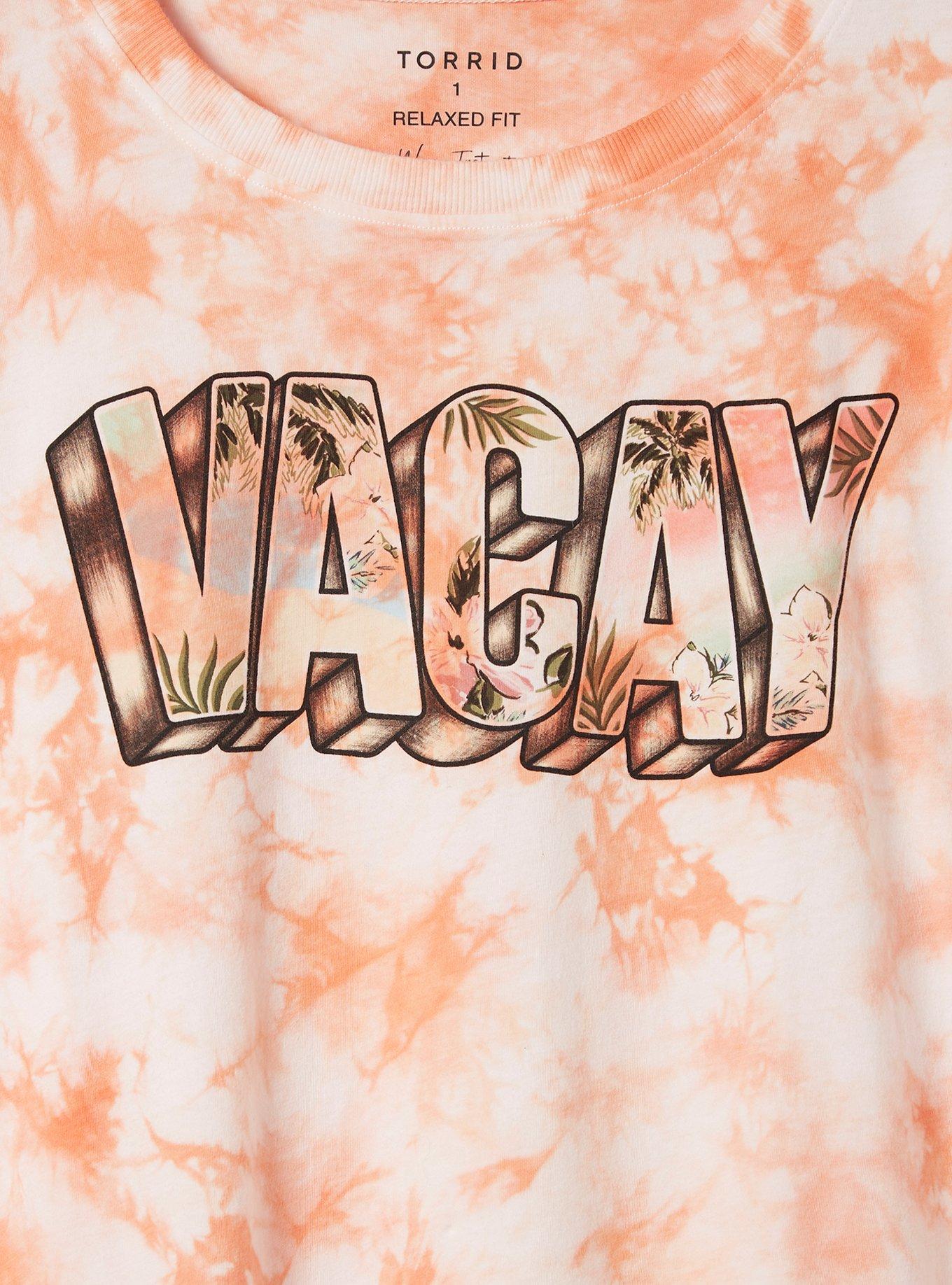 Plus Size - Vacay Relaxed Fit Cotton Crew Neck Tee - Torrid