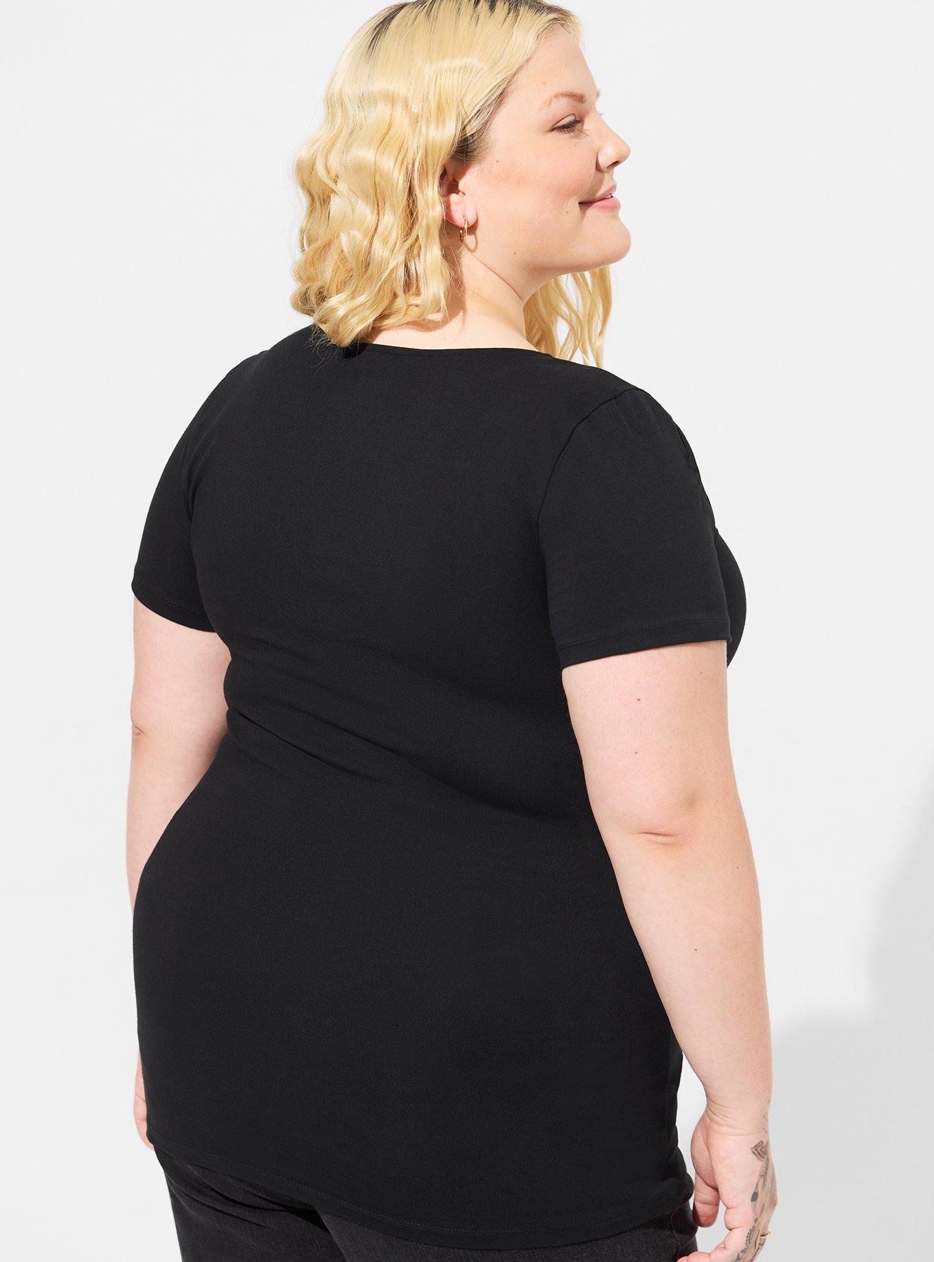 Plus Size - Foxy Asymmetrical Cutout Top - Torrid