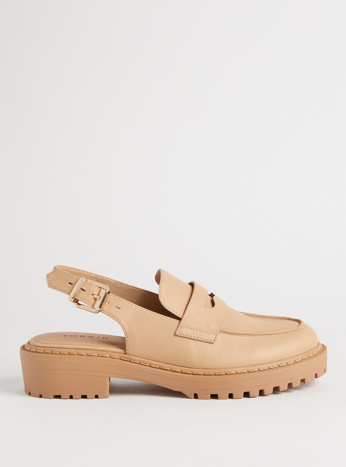 Plus Size - Sling Back Lug Loafer (WW) - Torrid