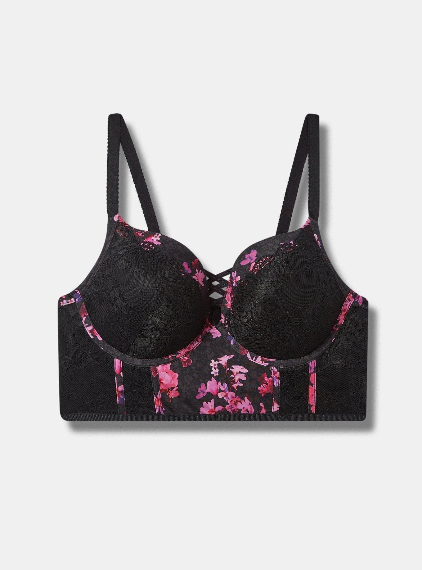 Plus Size - XO Plunge Push-Up Bra - Torrid