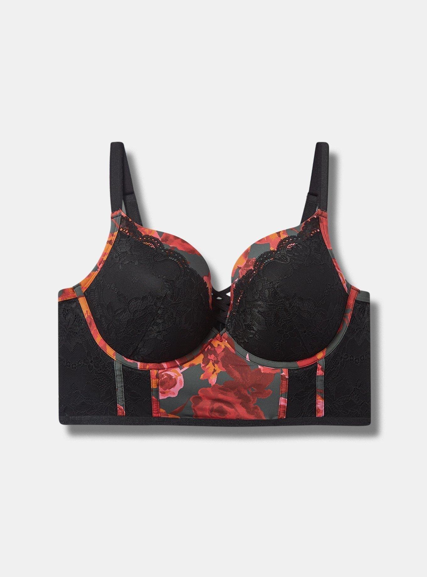 Plus Size - XO Plunge Push-Up Bra - Torrid