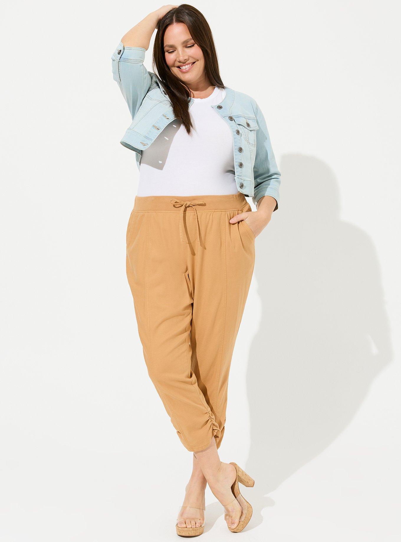 Plus Size - Denim Cropped Collarless Jacket - Torrid