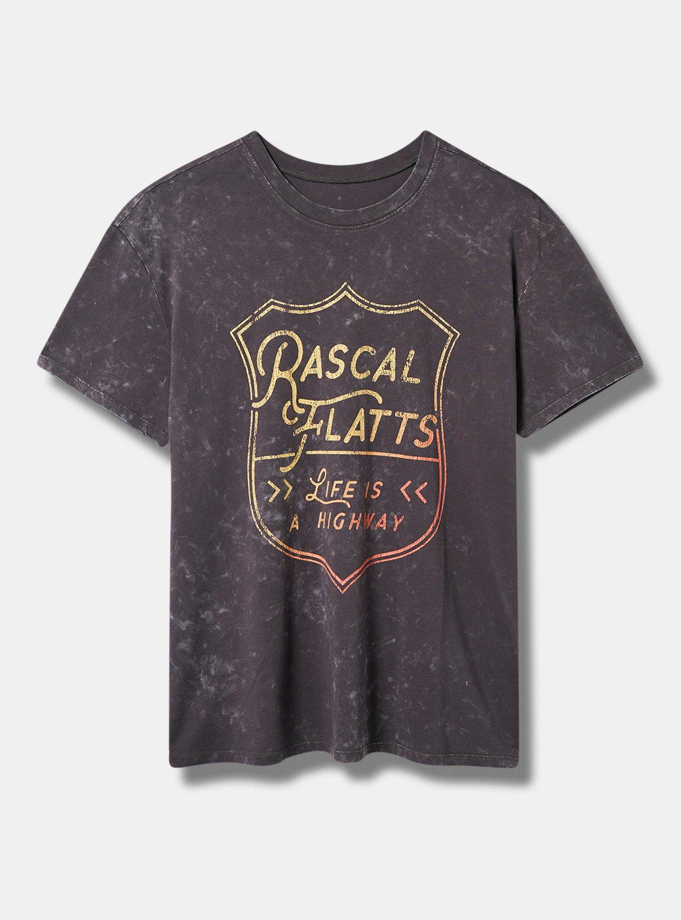 Plus Size - Rascal Flatts Relaxed Fit Cotton Boxy Tee - Torrid