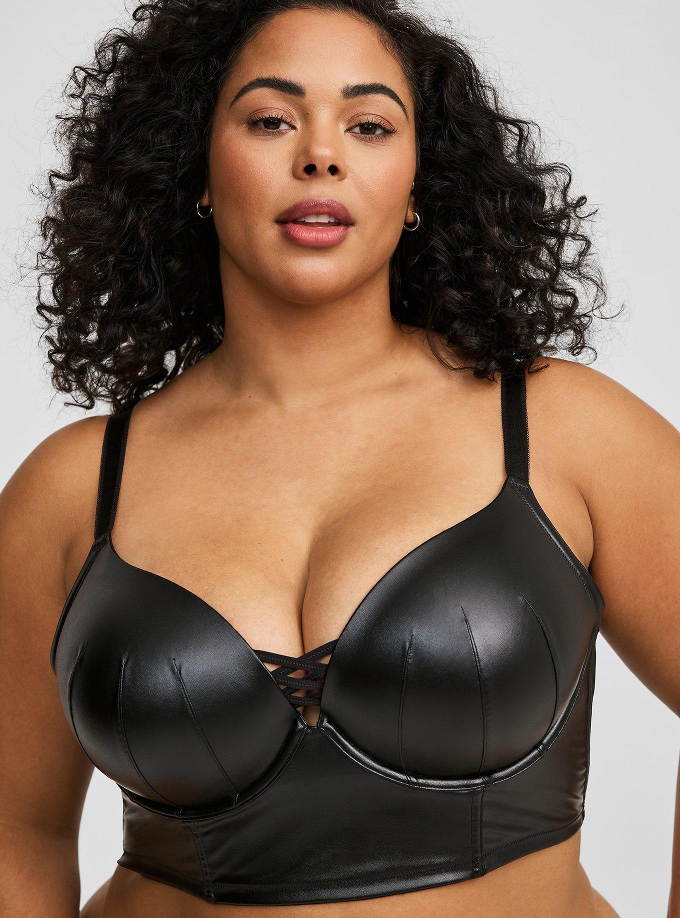 Plus Size - XO Plunge Push-Up Bra - Torrid